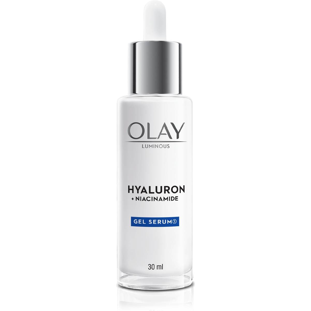 Olay Luminous Hyaluron + Niacinamide Gel Serum 30ml | Woolworths
