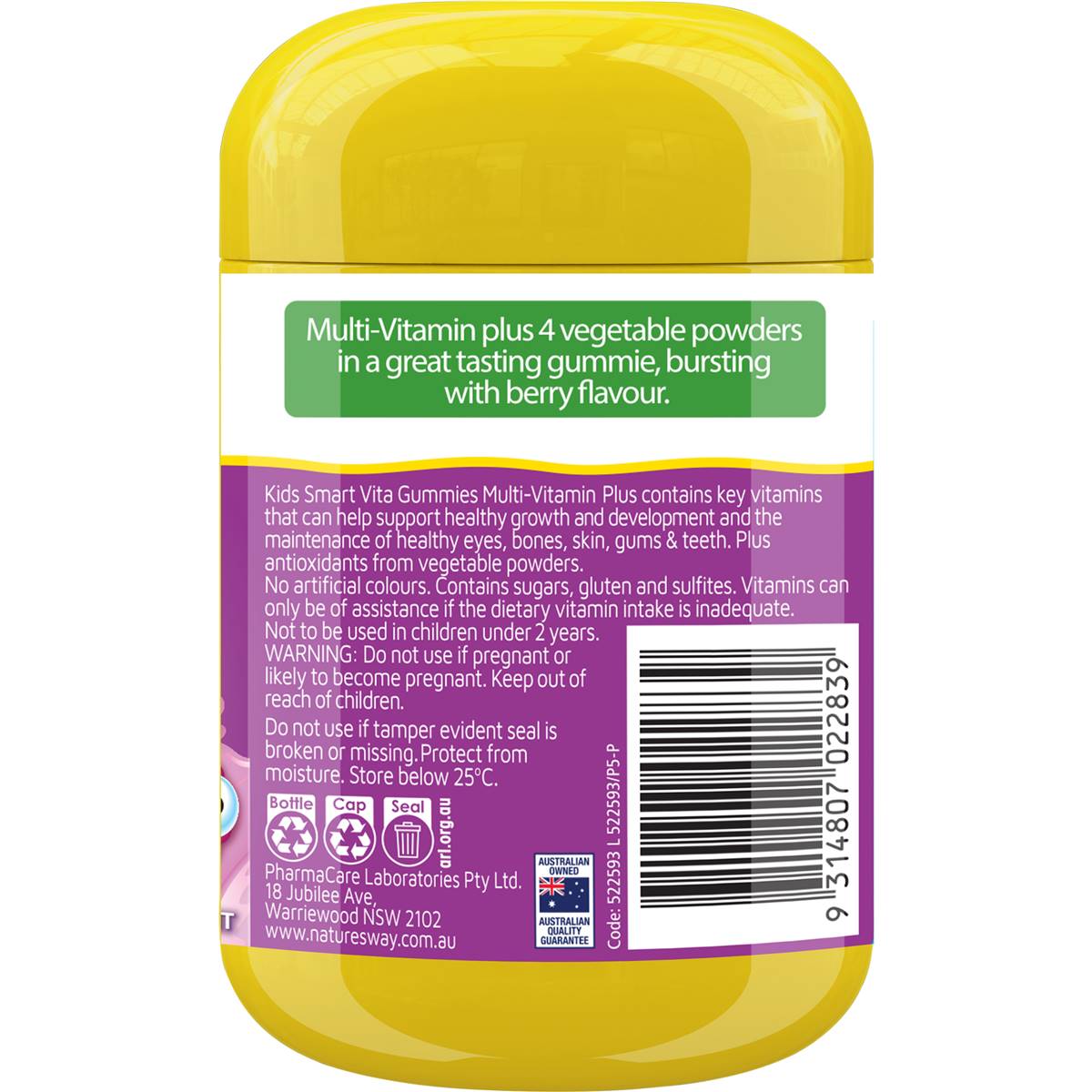 Nature's Way Kids Smart Vita Gummies Multi + Vegies 60 Pack | Woolworths Nature's Way Kids Smart Vita Gummies Multi + Vegies 60 Pack | Woolworths