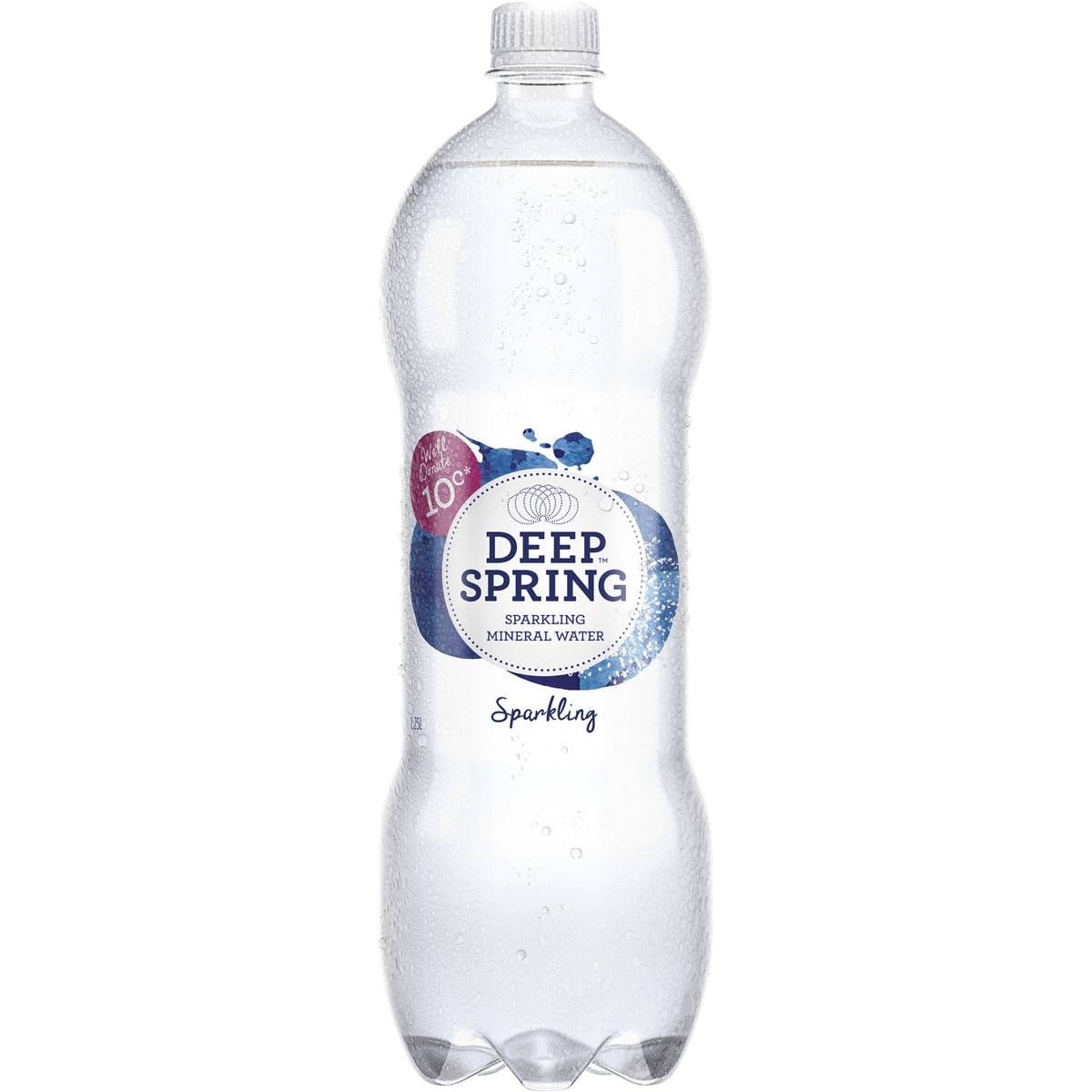 Deep Spring Sparkling Mineral Water 1.25l | Woolworths