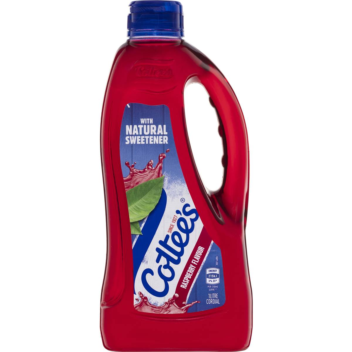 Cottee's Raspberry Cordial Bottle Raspberry 1l | Woolworths