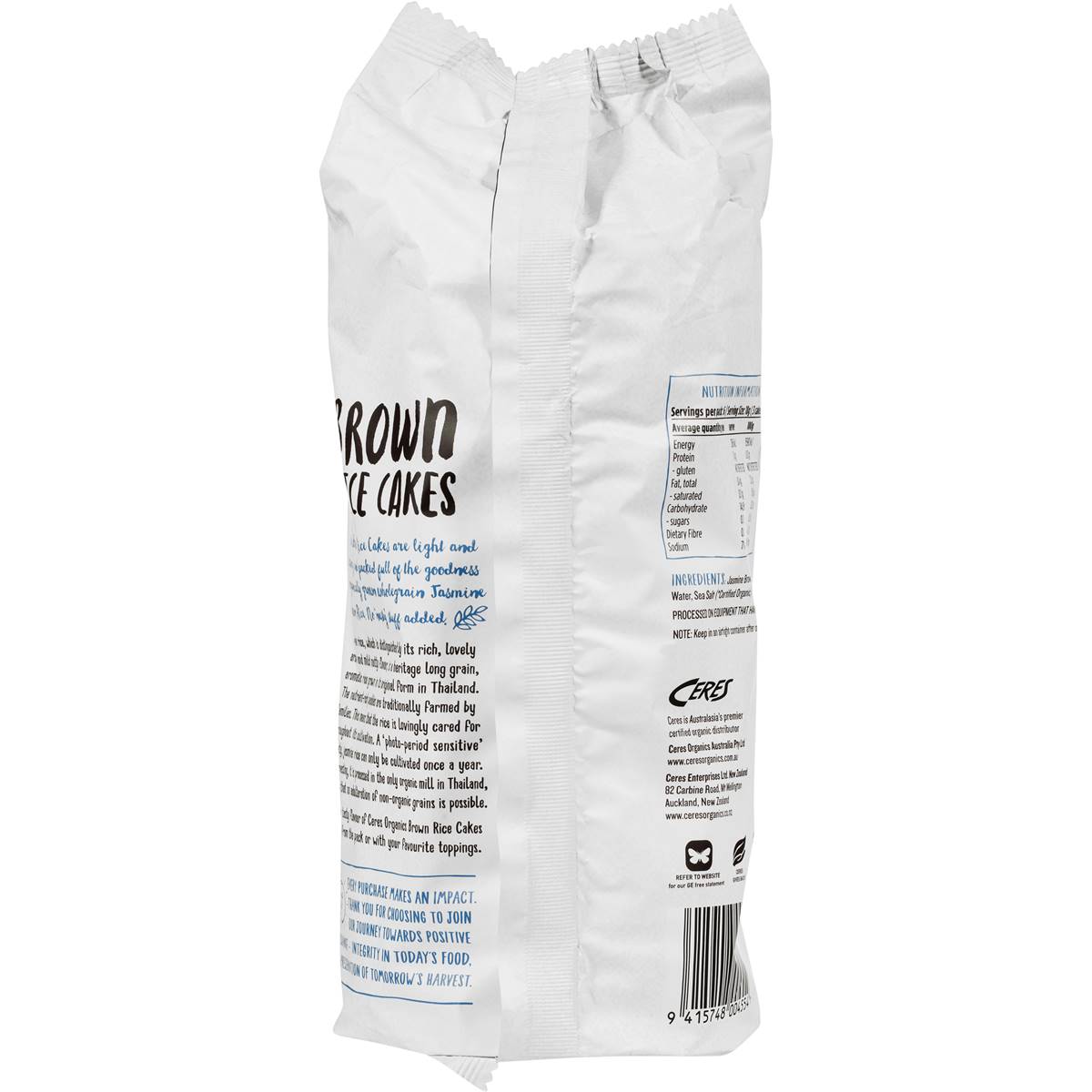 Ceres Brown Rice Cakes Original 110g | Woolworths