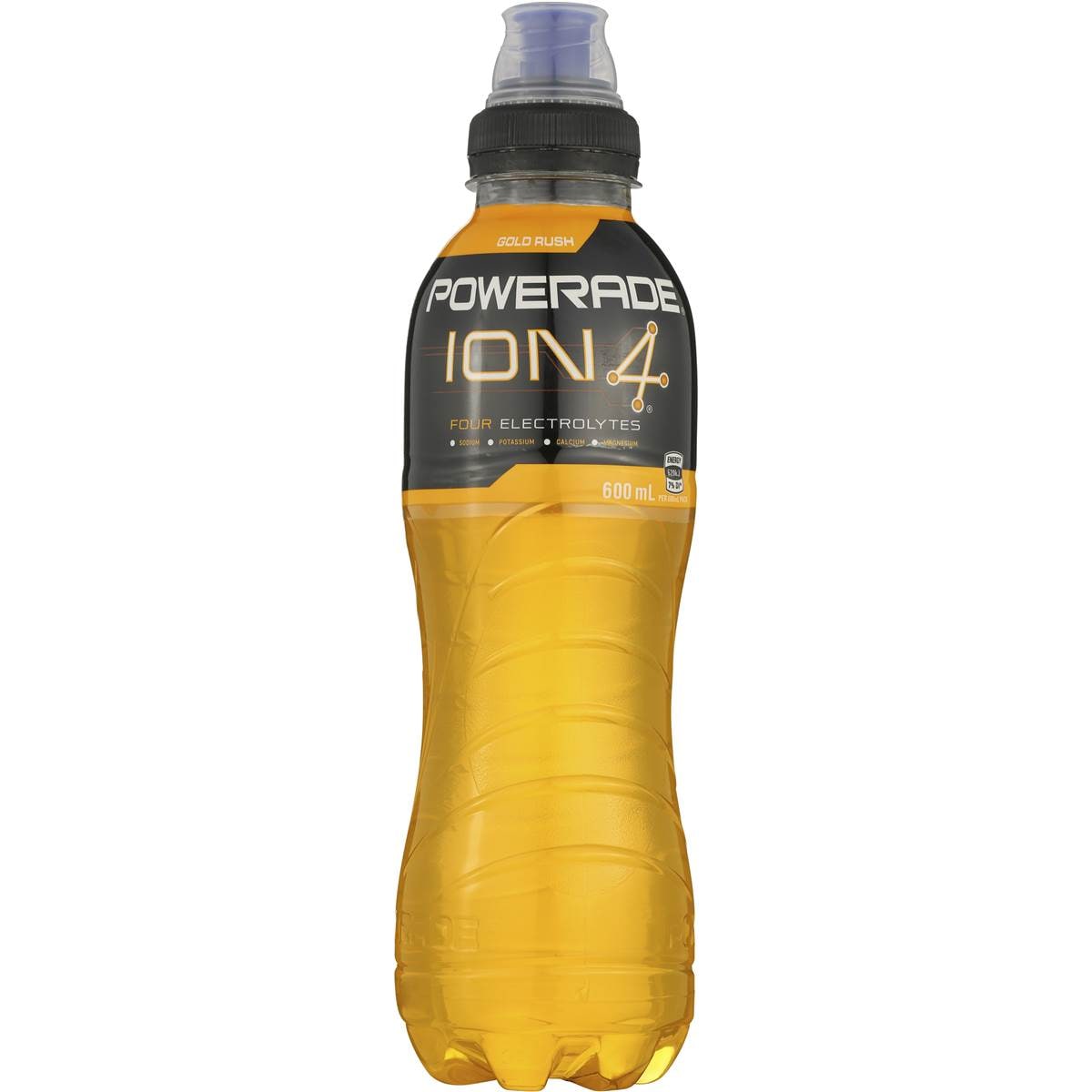 Powerade Gold Rush Flo Cap 600ml | Woolworths