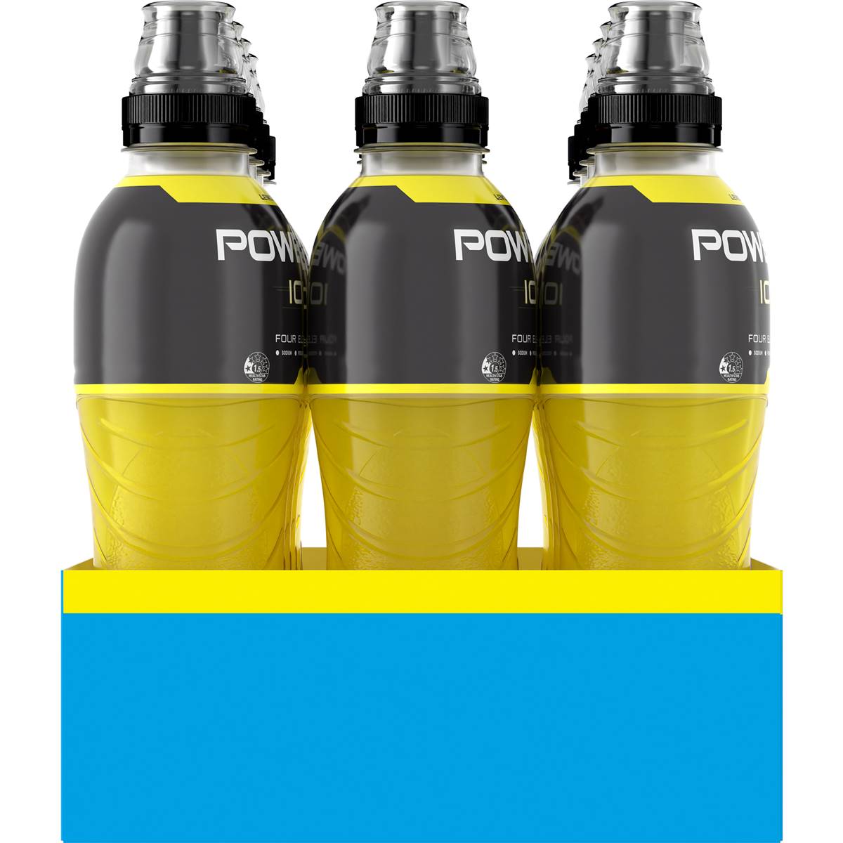 Powerade Ion4 Lemon Lime Sports Drink Sipper Cap 600ml | Woolworths