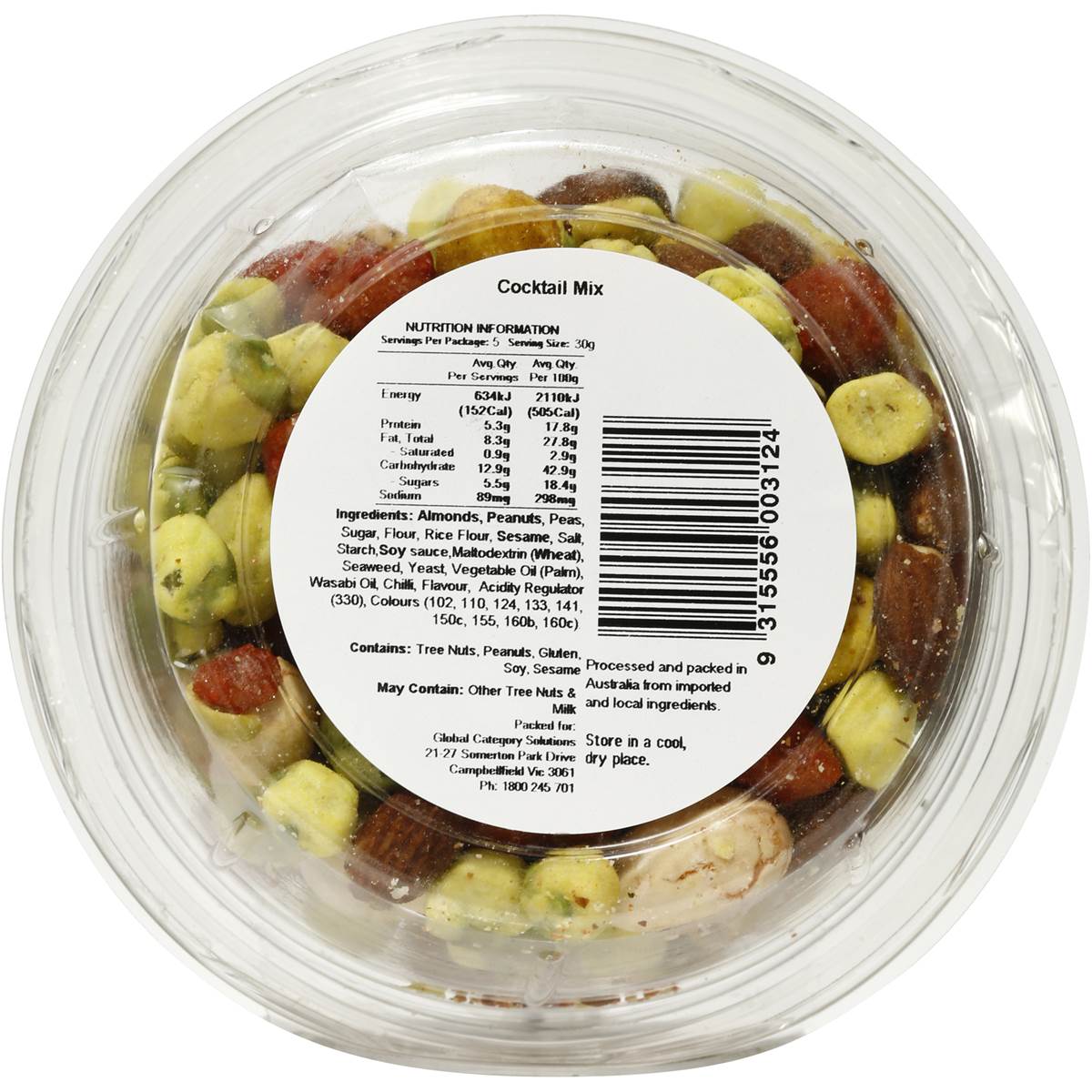 Snack Pots Cocktail Mix 175g | Woolworths
