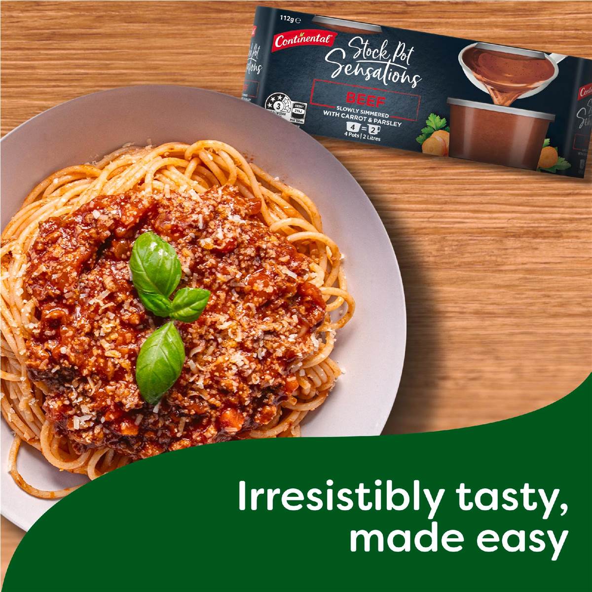 Continental Sensations Beef Stock Pot 4 X 28 G | Woolworths