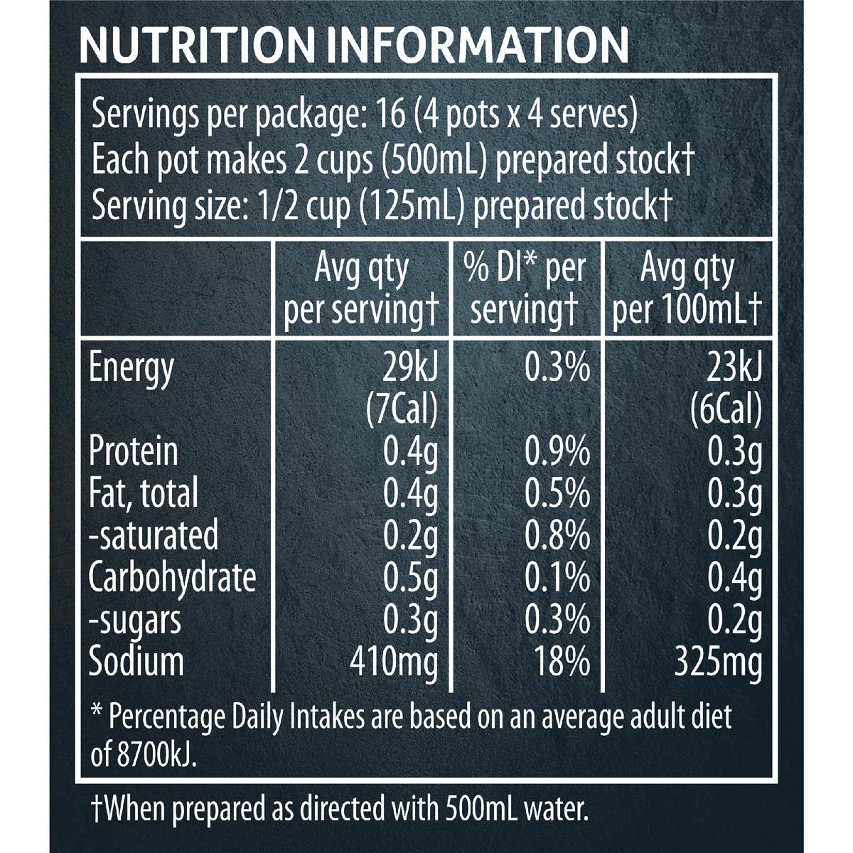 Continental Stock Pot Sensations Vegetable 4 Pack | Woolworths