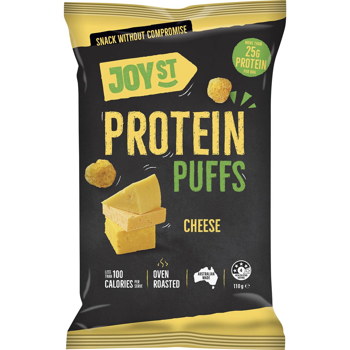 Joy St Protein Puffs Cheese 110g | Woolworths