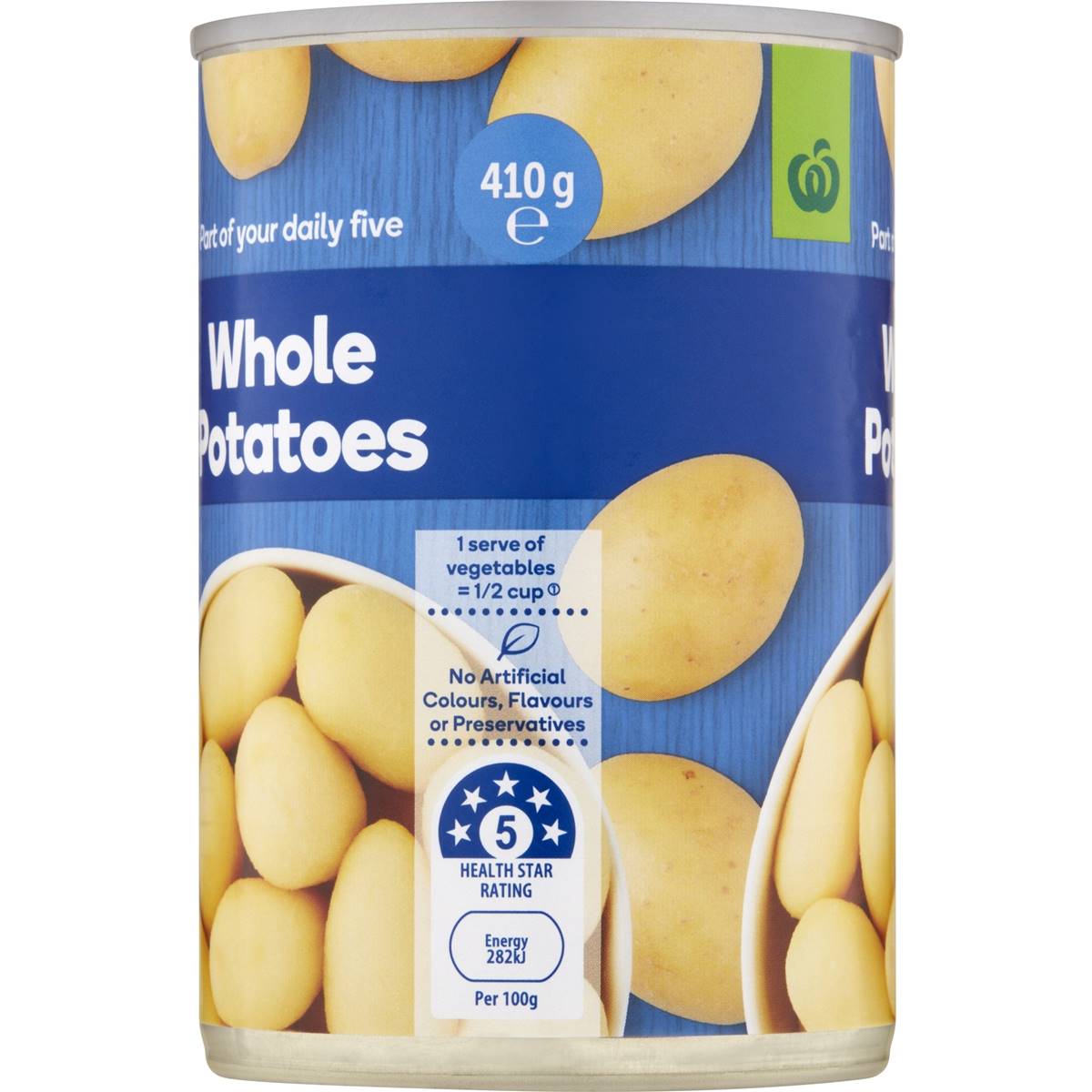 Woolworths Potato Whole 410g | Woolworths