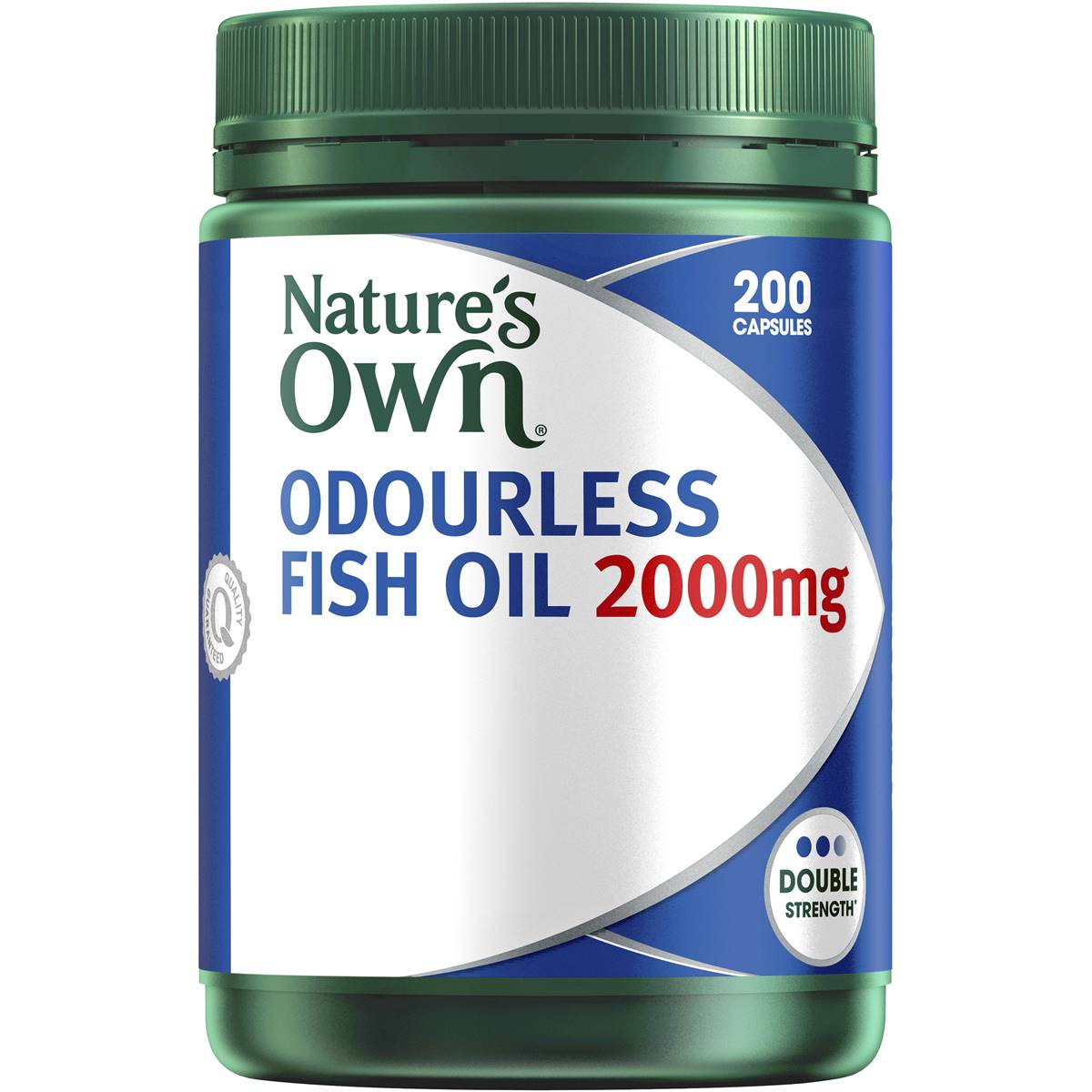 Nature's Own Odourless Fish Oil 2000mg Capsules 200 Pack | Woolworths