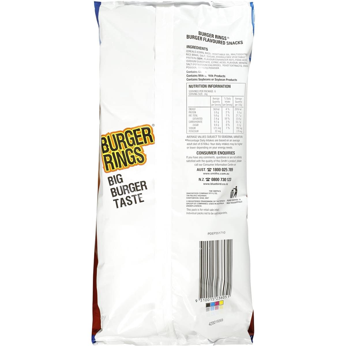 Burger Rings | Woolworths