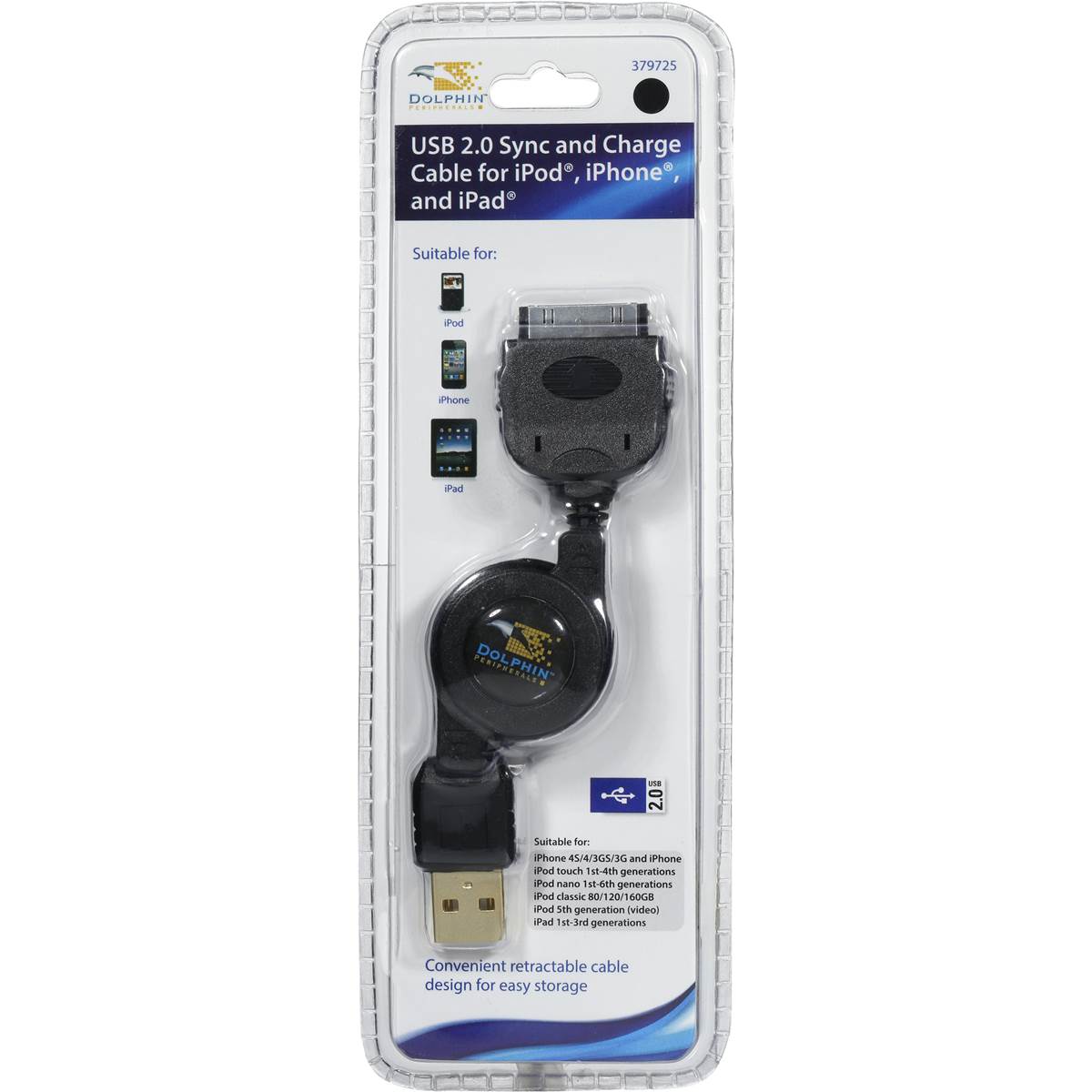 Dolphin Pc Or Notebook Hardware Usb Cable Each | Woolworths