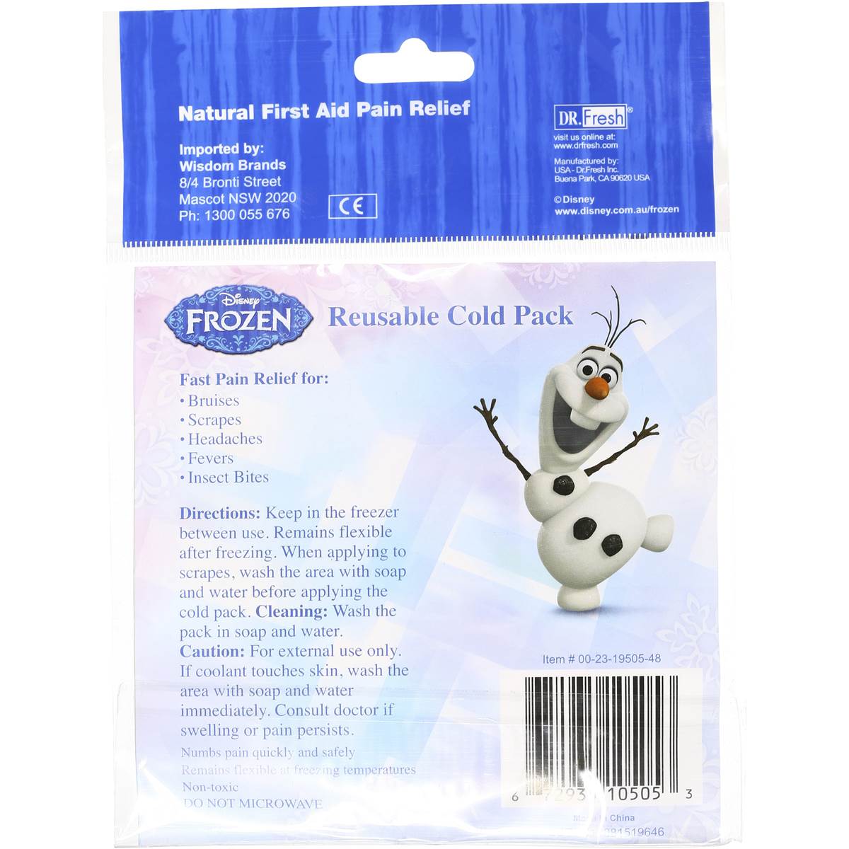 Disney Frozen Reusable Cold Pack Each | Woolworths
