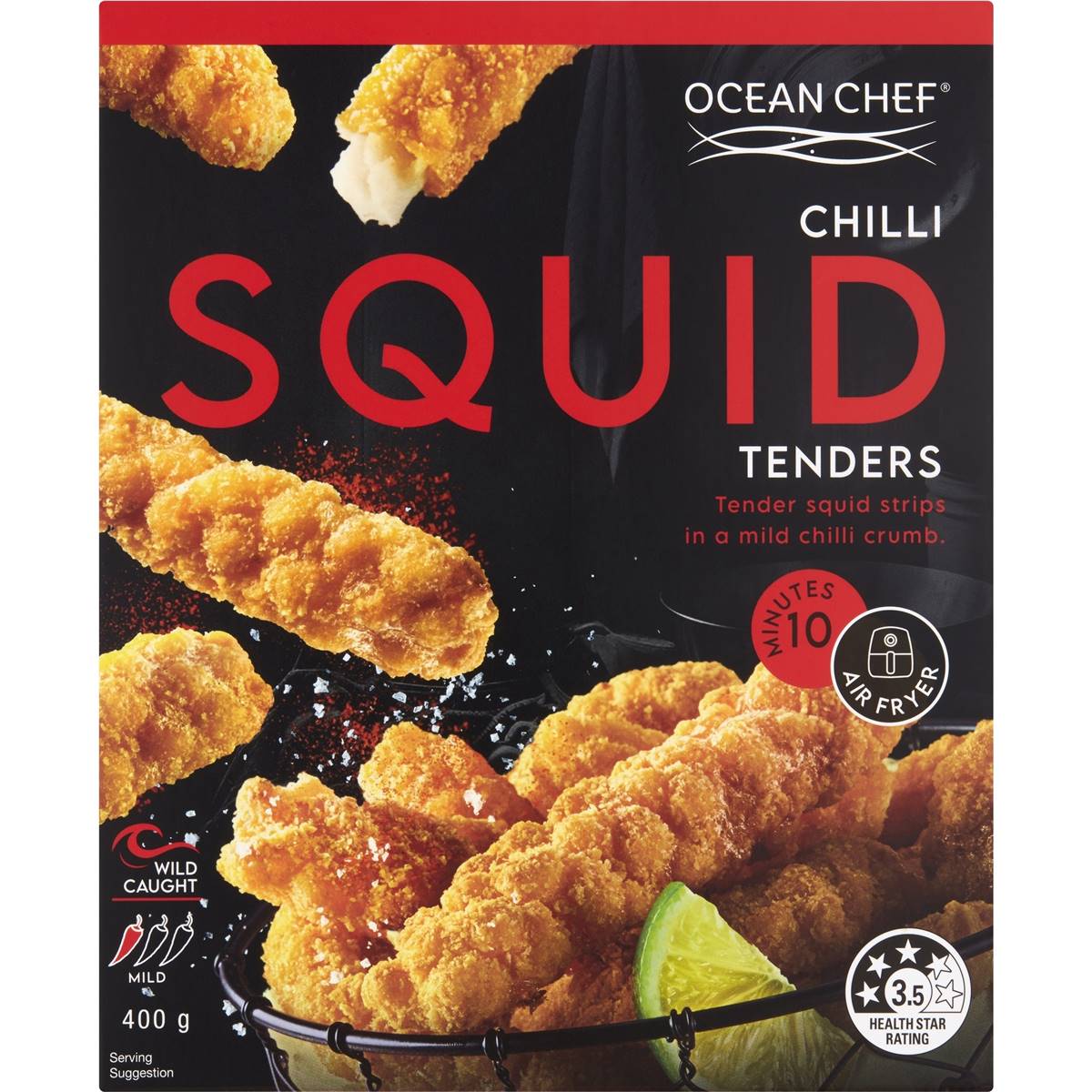 Ocean Chef Chilli Squid Tenders 400g | Woolworths