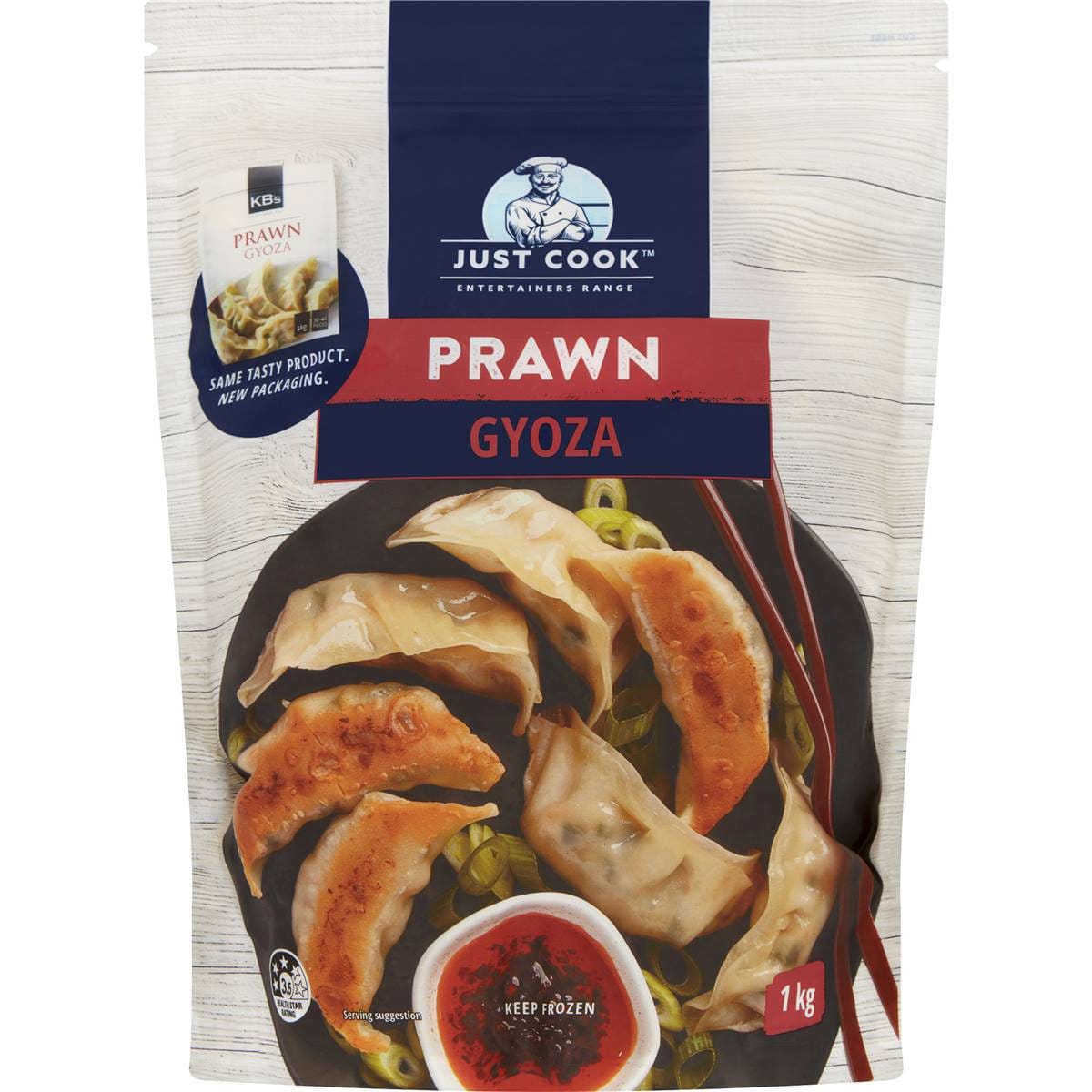 Just Cook Prawn Gyoza 1kg | Woolworths