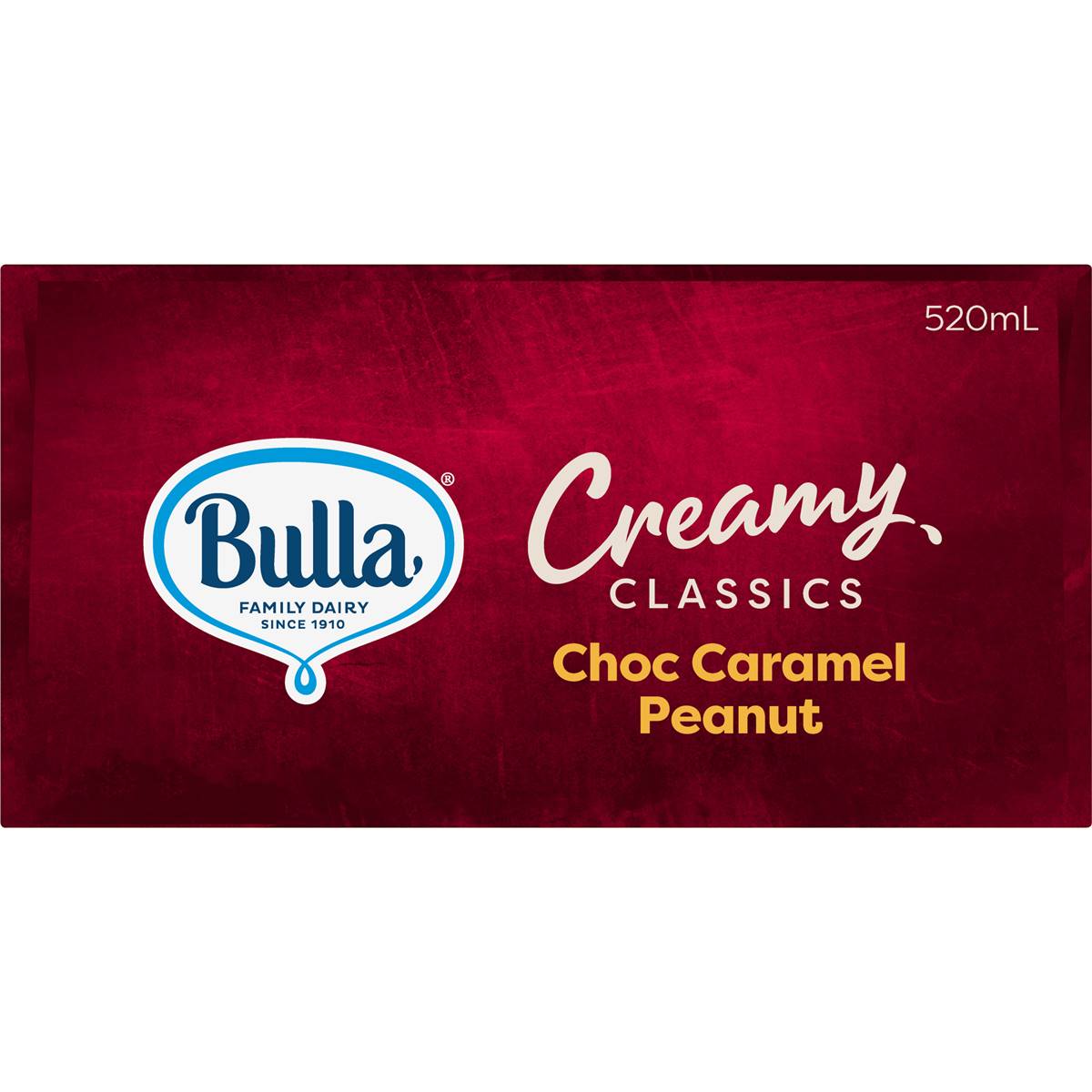 Bulla Creamy Classics Choc Caramel Peanut Ice Cream Cones 4 Pack ...