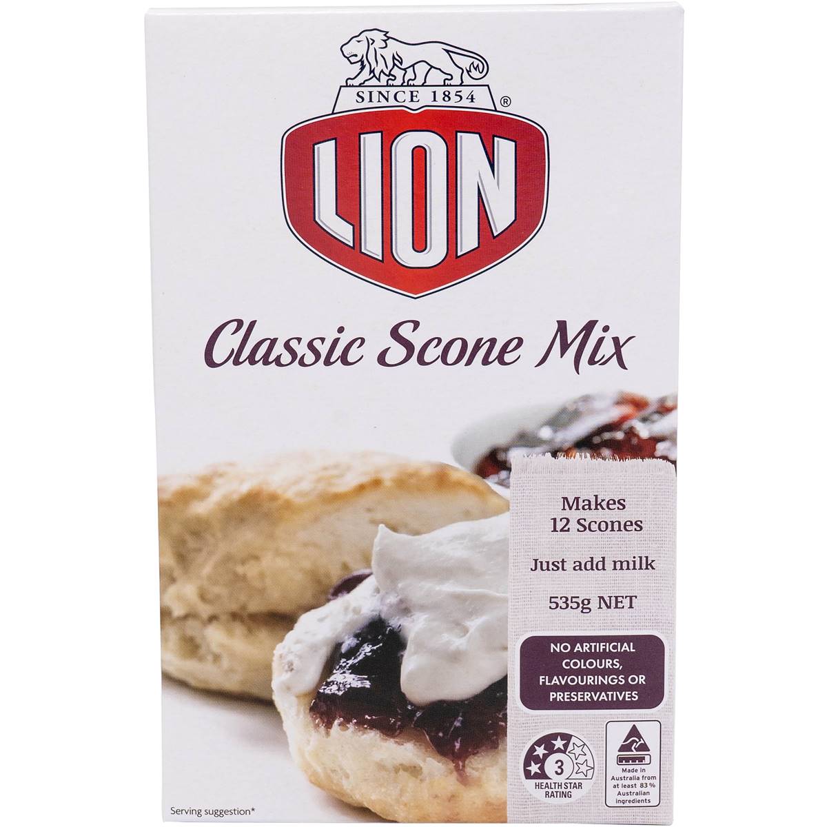 Lion Classic Scone Mix 535g | Woolworths