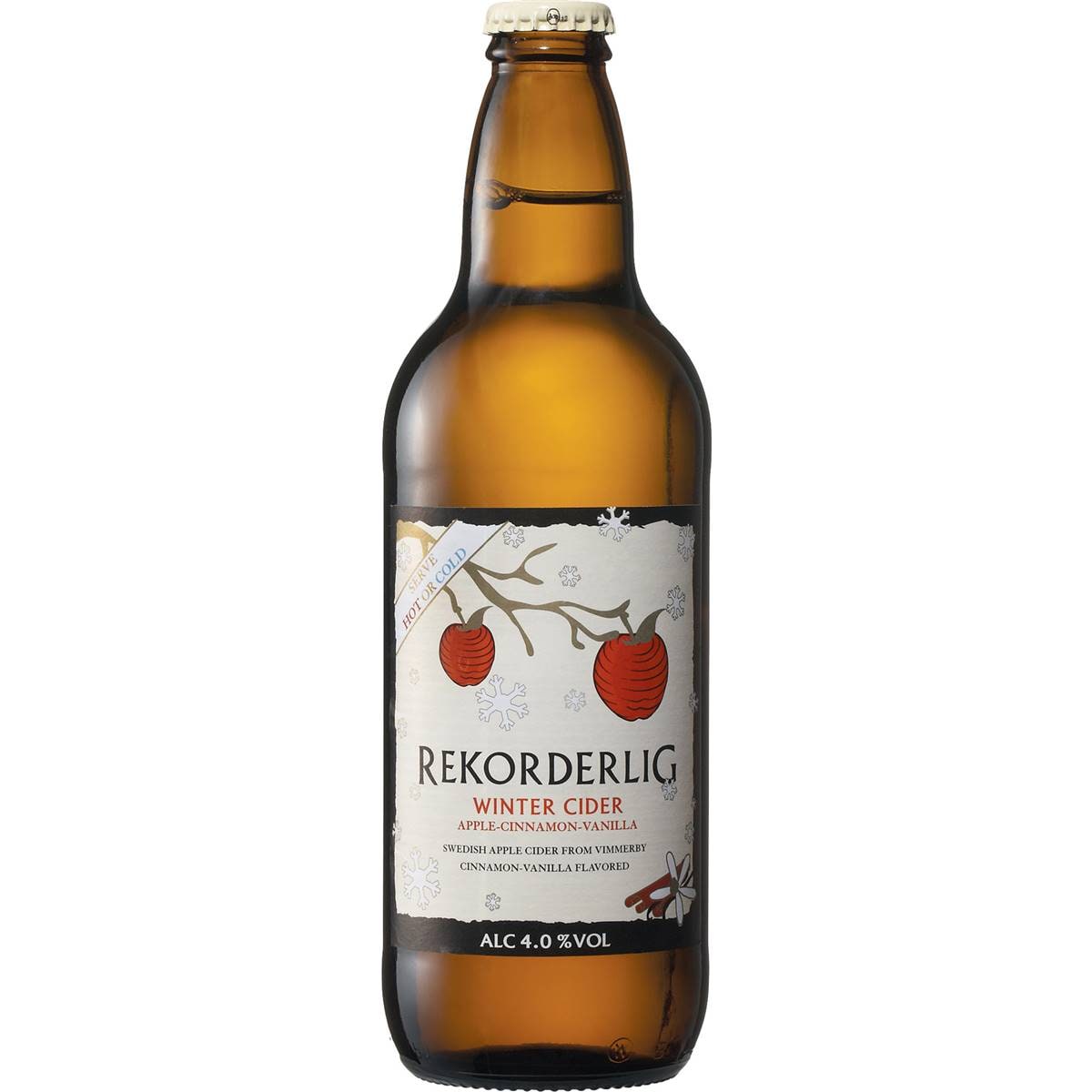 Rekorderlig Apple Cider Winter Spiced Apple Bottle 500ml Single ...