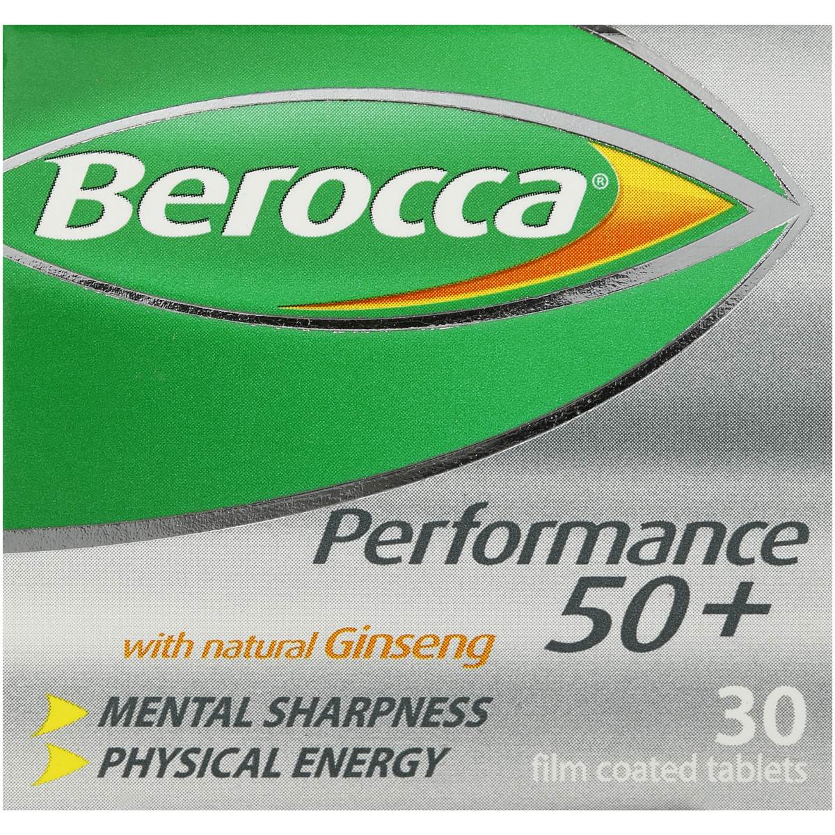 Berocca Focus 50+ 30 Pack | Woolworths