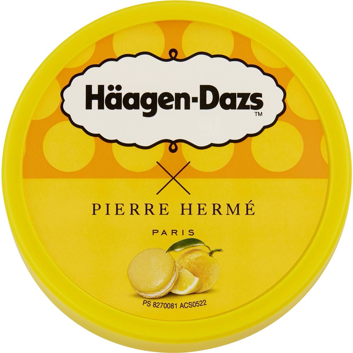 Haagen-dazs Yuzu & Lemon Macaron Ice Cream 420ml | Woolworths