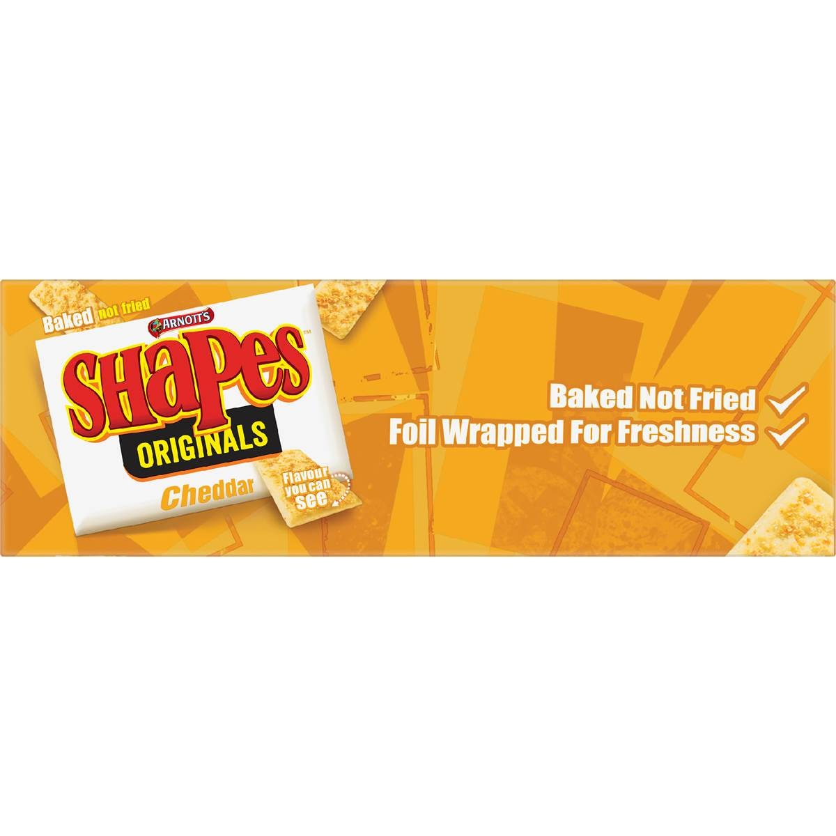 Arnott's Shapes Cheddar Cracker Biscuits 175g | Woolworths