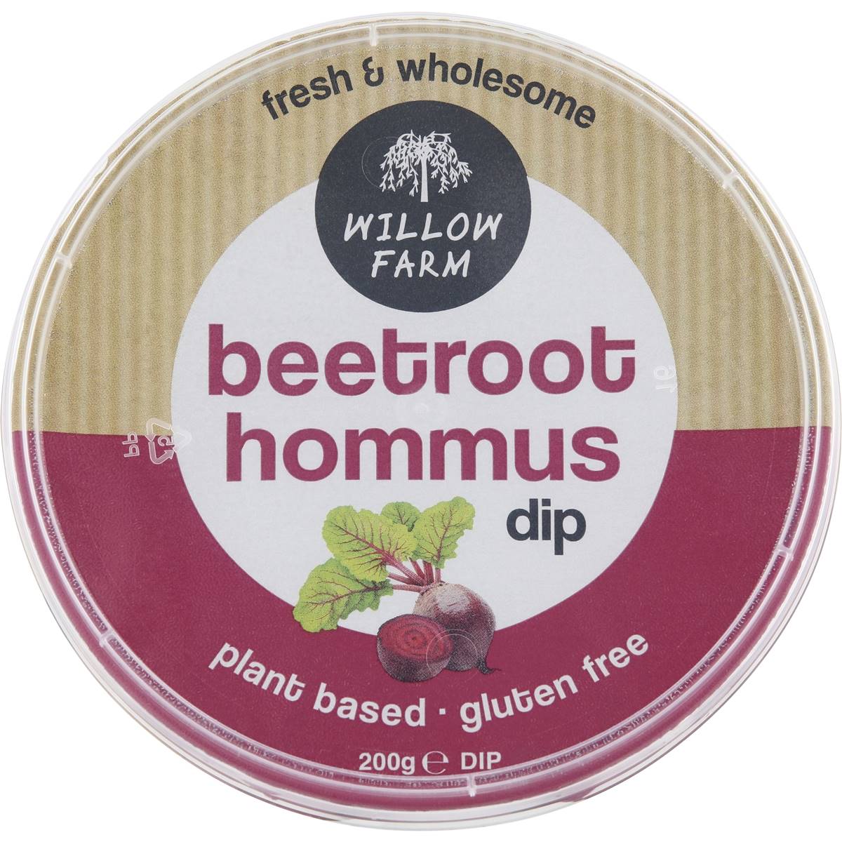 Willow Farm Beetroot Hommus 200g | Woolworths