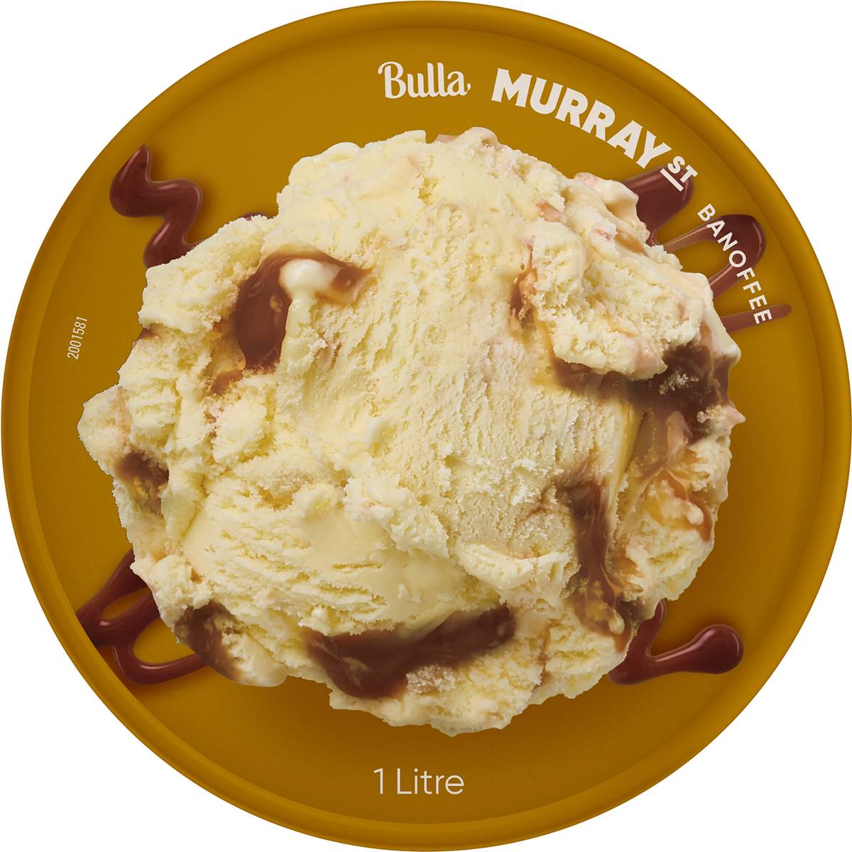 Bulla Murray St Ice Cream Banoffee 1l | Woolworths