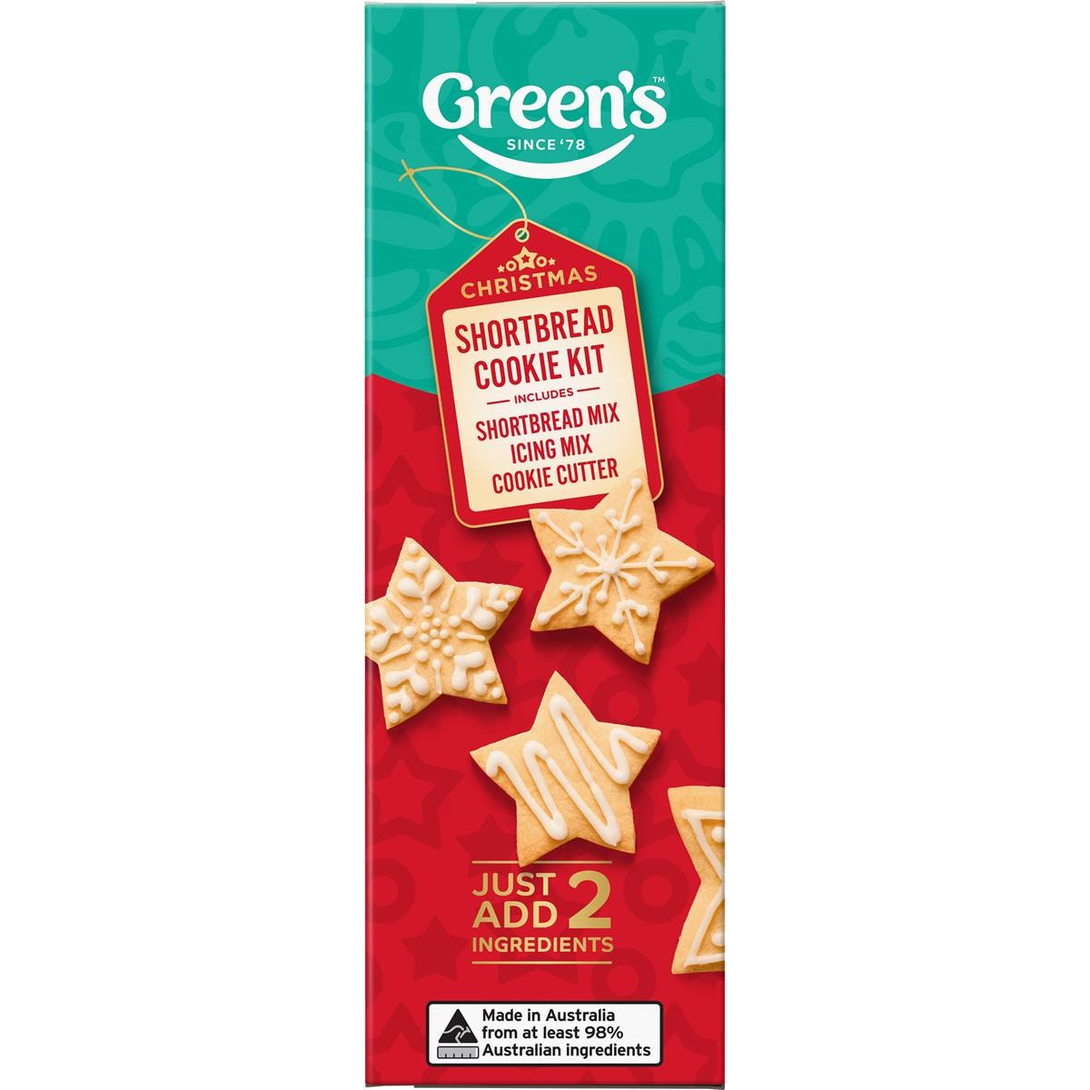 Green's Christmas Shortbread Cookie Mix 400g | Woolworths