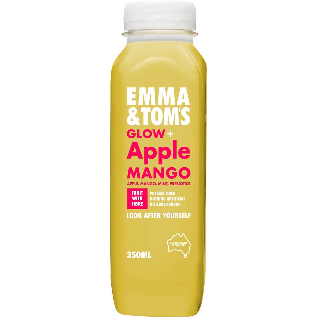 Emma & Tom's Glow+ Apple Mango Juice 350ml | Woolworths