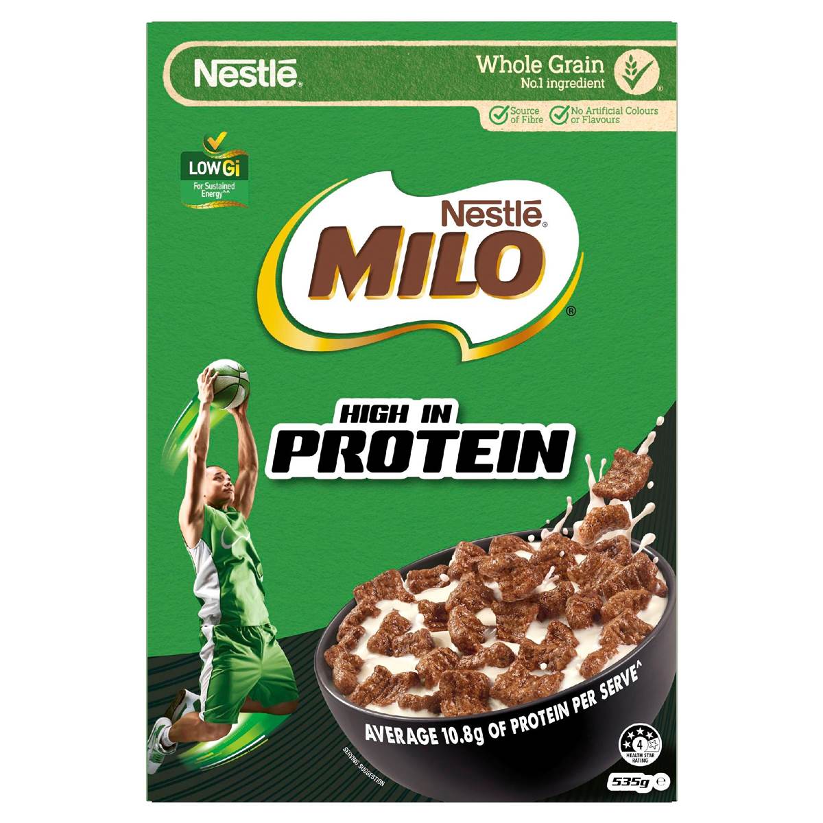 Nestle Milo Protein Cereal 535g | Woolworths