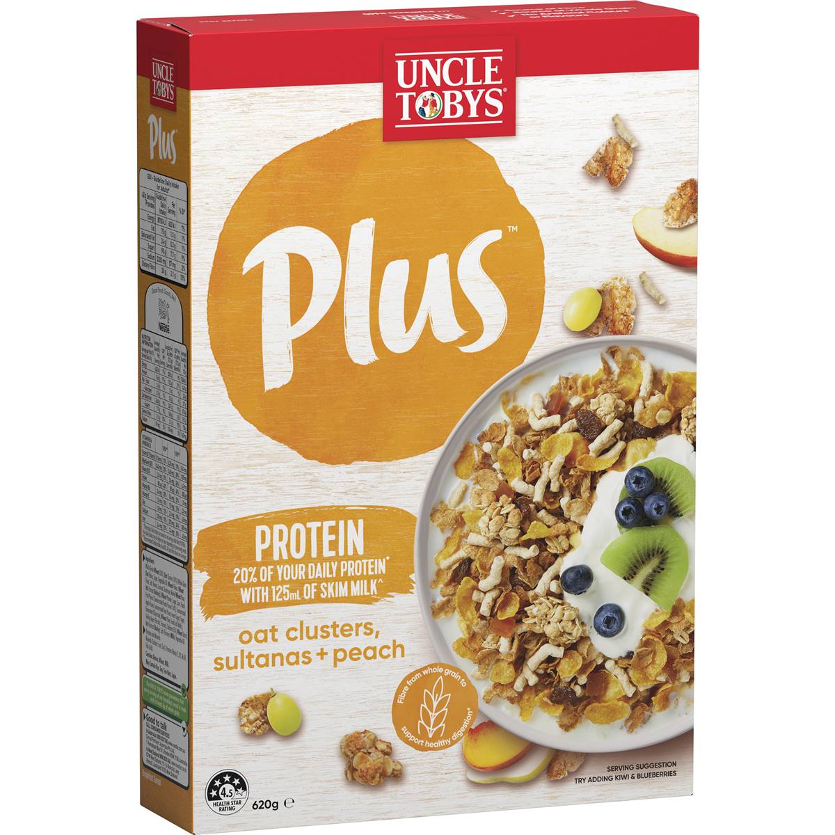 Uncle Tobys Plus Protein Cereal 620g | Woolworths