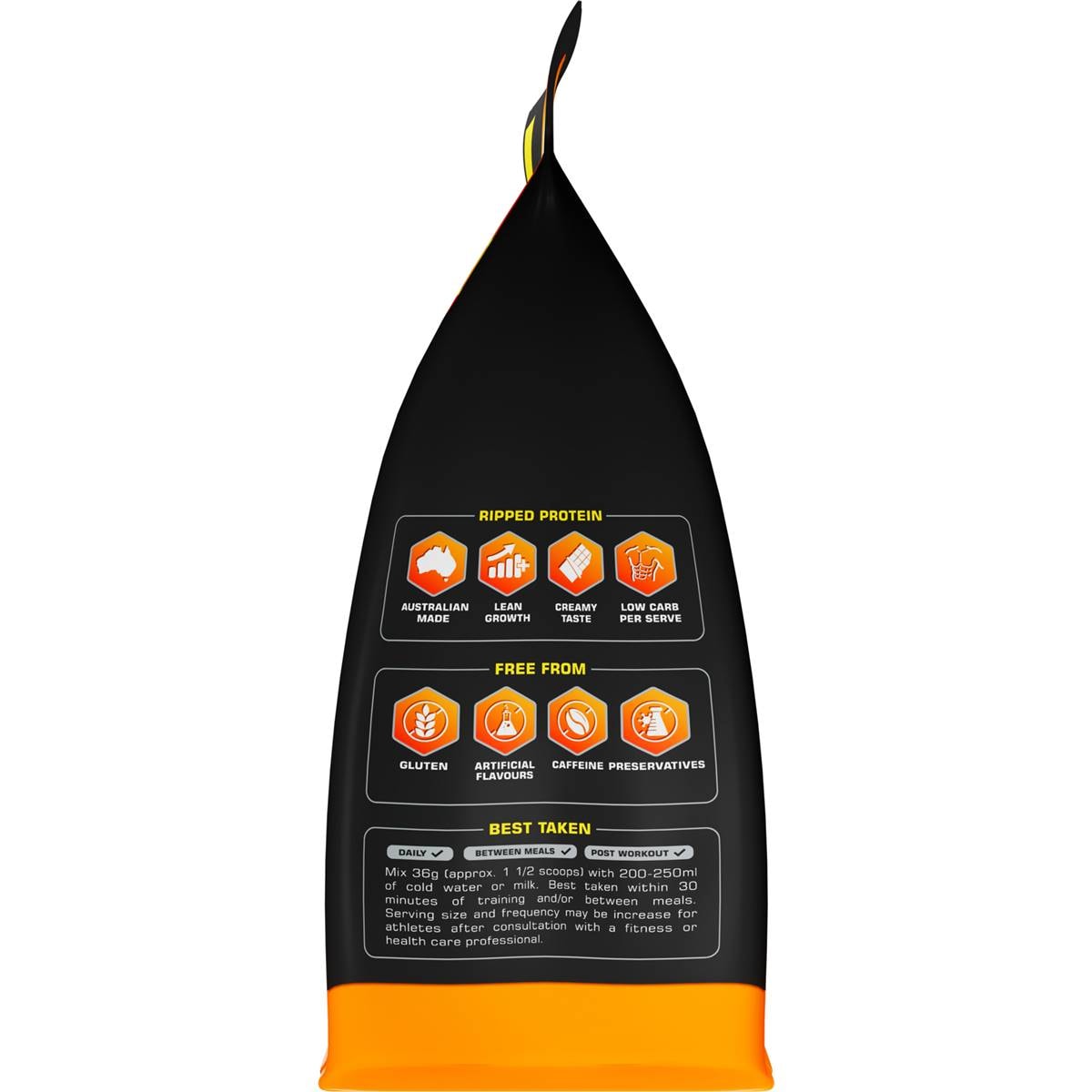 Vital Strength Ripped Thermogenic Protein Powder Chocolate 450g ...