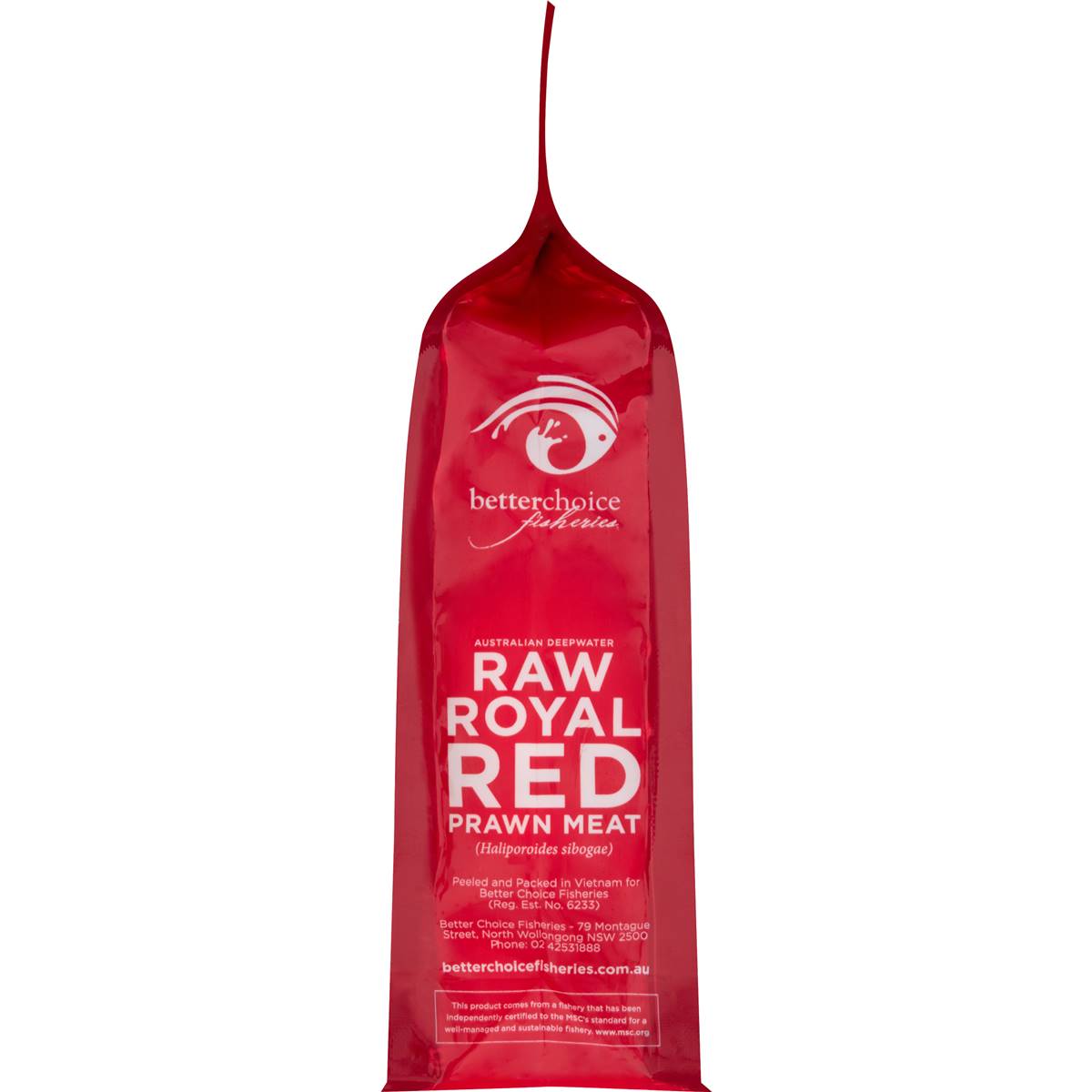 Better Choice Fisheries Australian Raw Royal Red Prawn Meat 300g ...