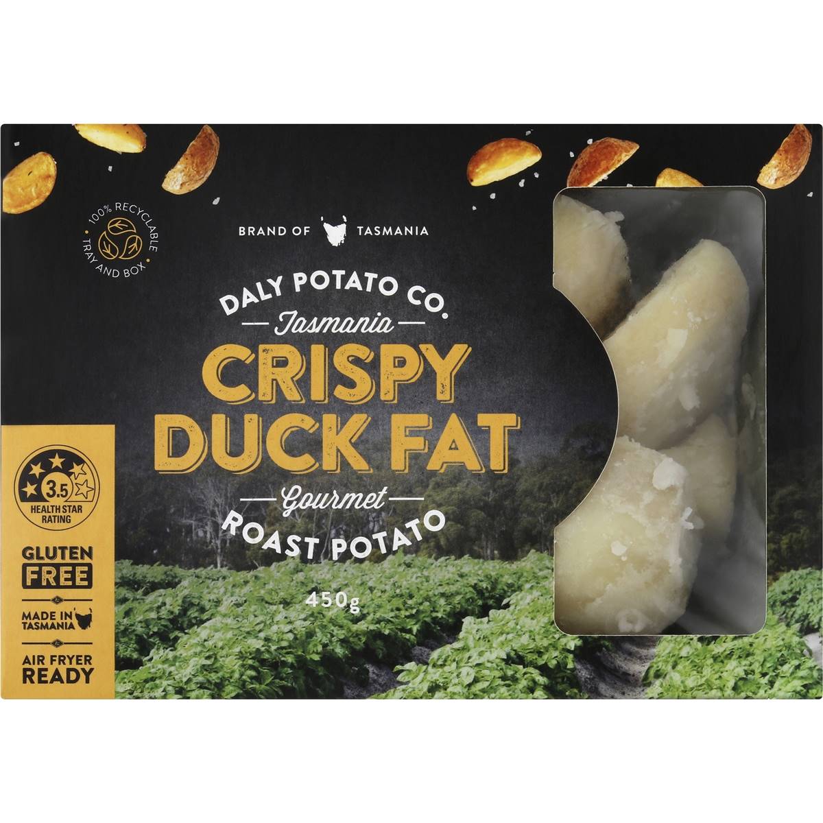 Daly Potato Co. Crispy Duck Fat Gourmet Roast Potato 450g | Woolworths