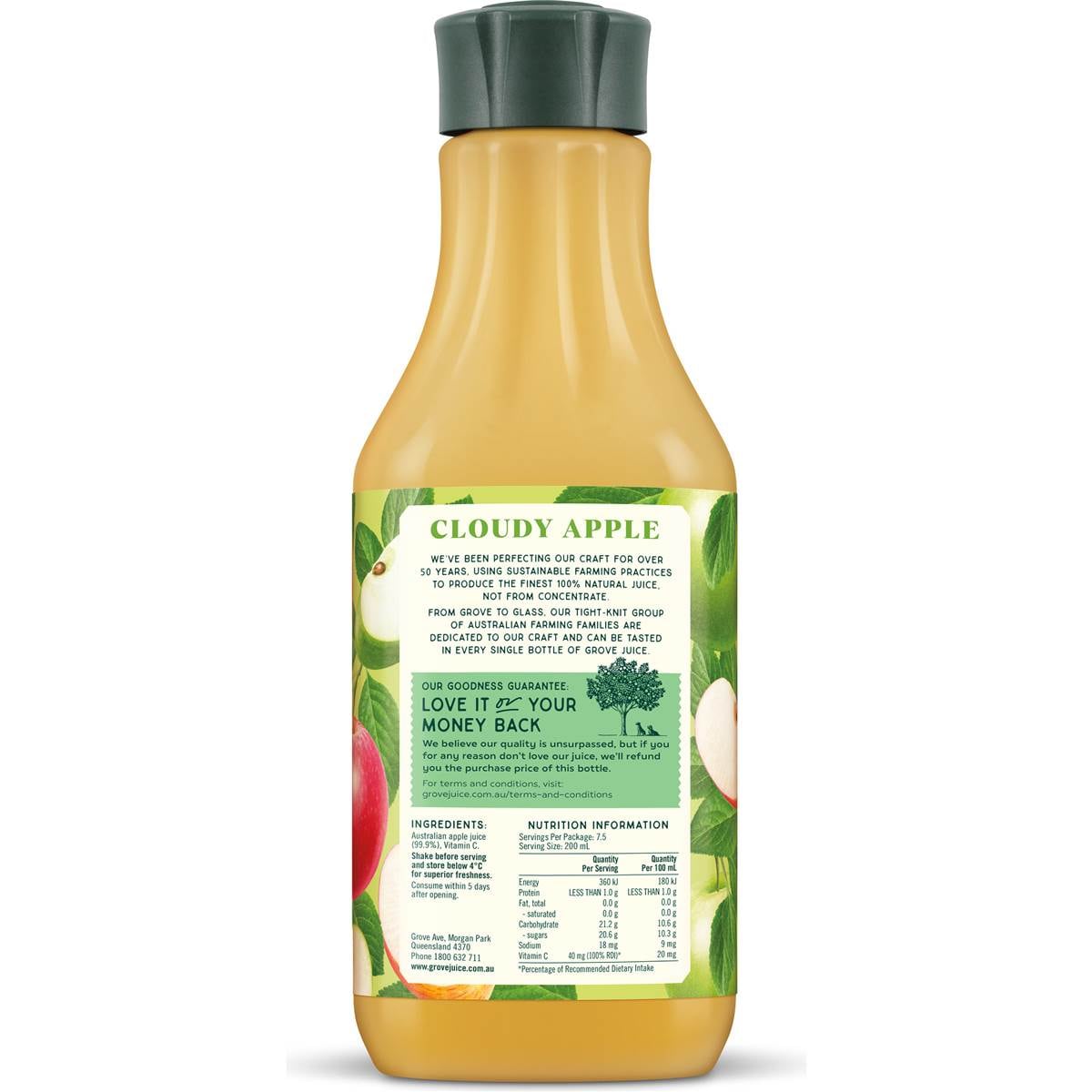 Grove Juice Cloudy Apple 1.5l | Woolworths