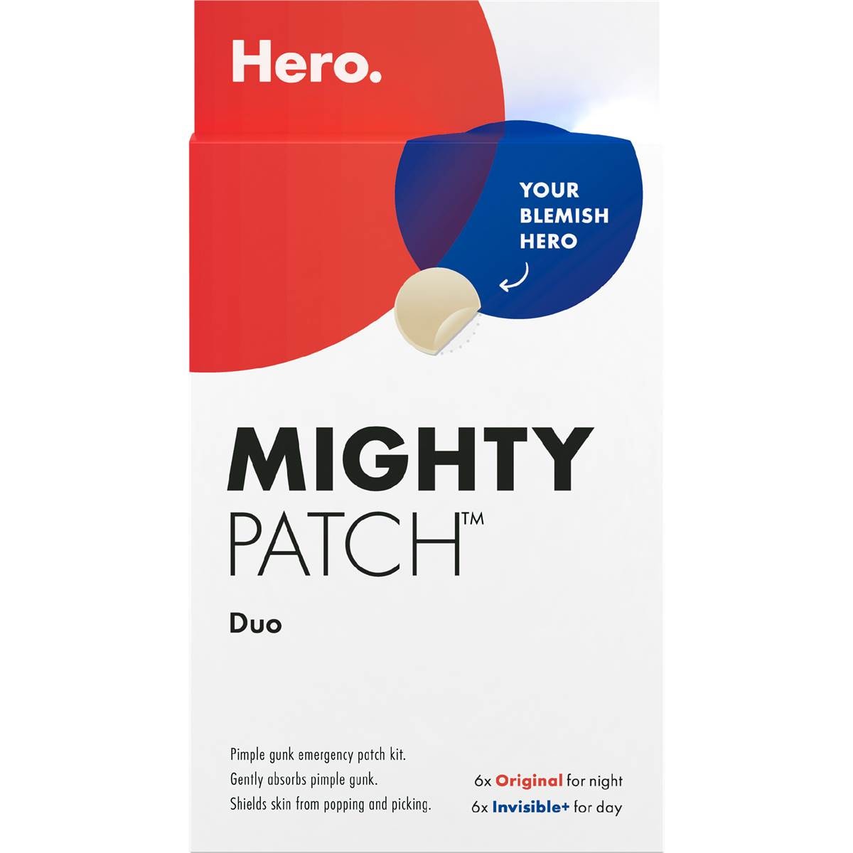 Hero Mighty Patch Duo 12 Pack | Woolworths