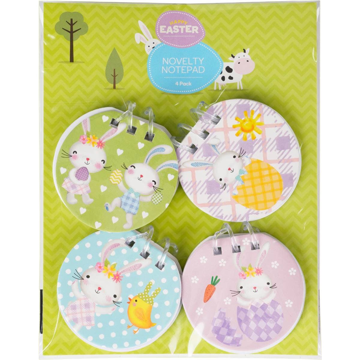 Easter Novelty Notepad 4 Pack | Woolworths
