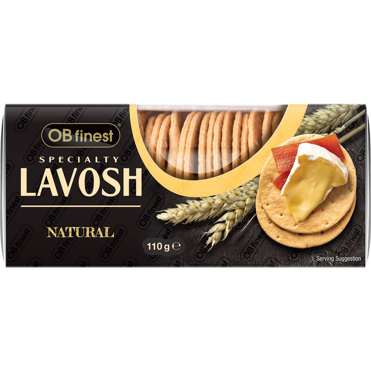 Ob Finest Specialty Lavosh Crackers Original 110g | Woolworths