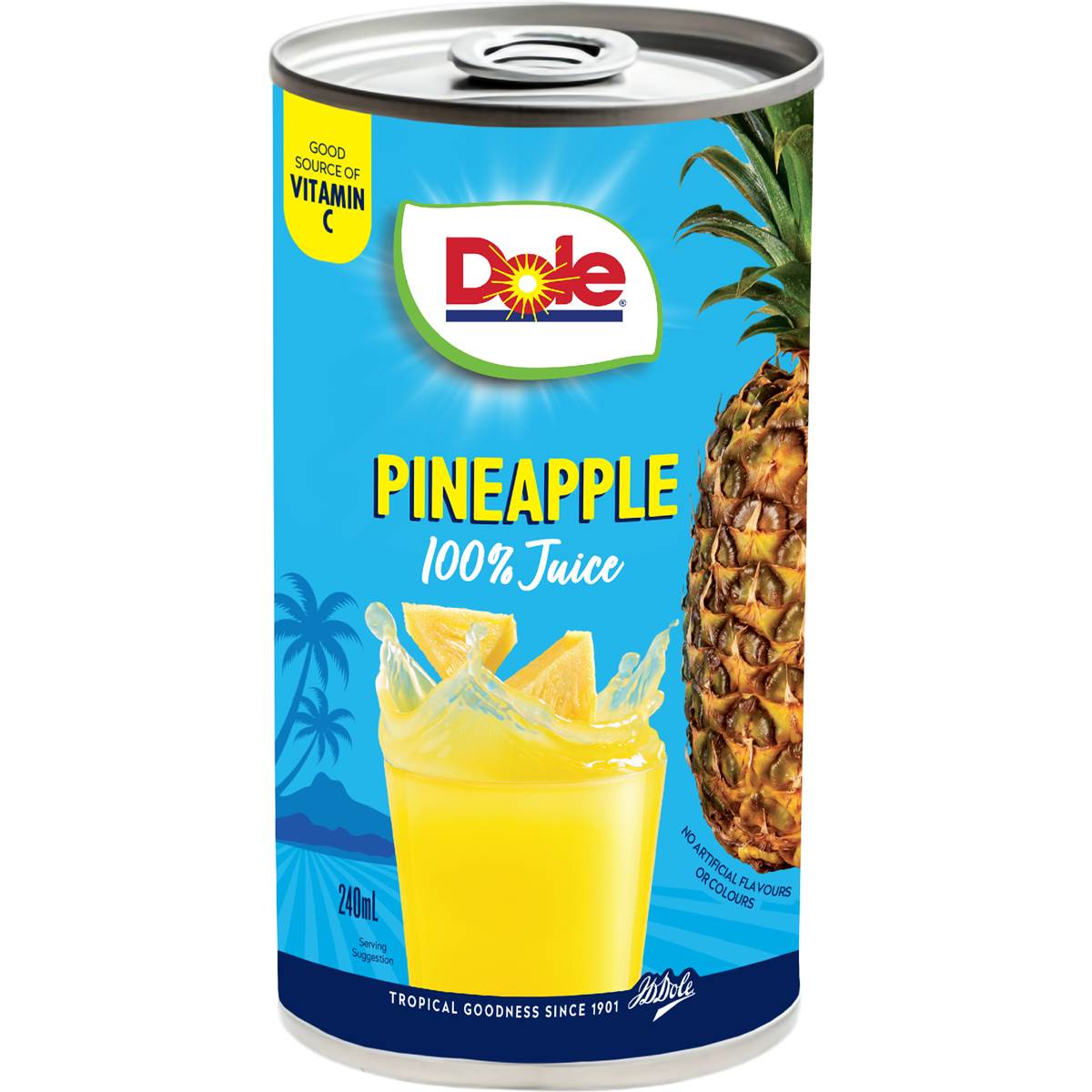 Dole 100% Pineapple Juice 240ml | Woolworths
