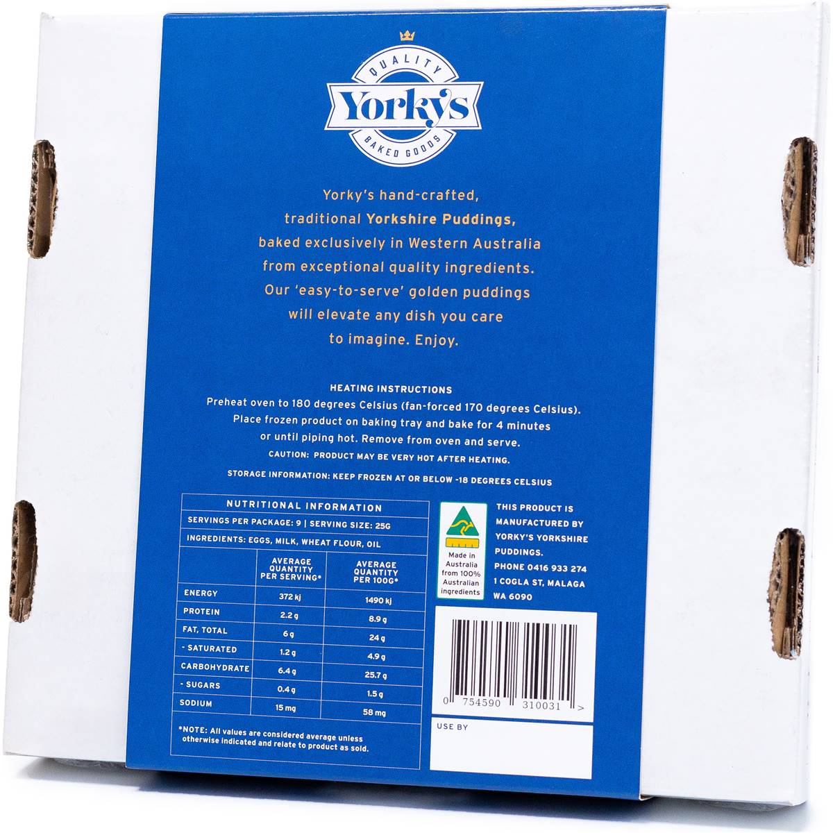 Yorki's Yorkshire Puddings 225g | Woolworths