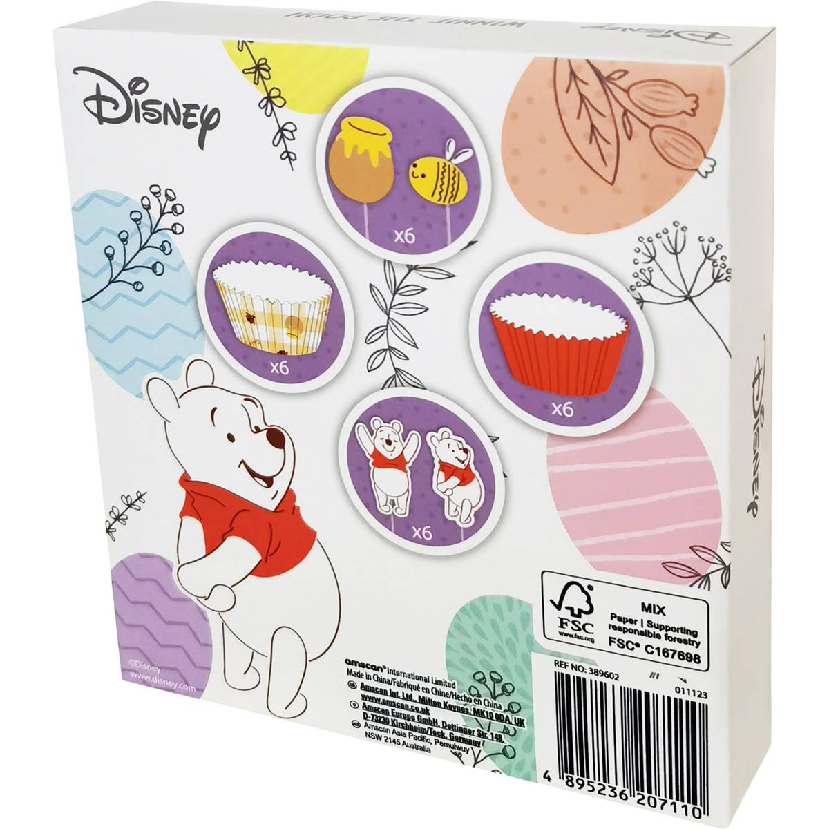 Disney Easter Cupcake Set Winnie The Pooh Each | Woolworths