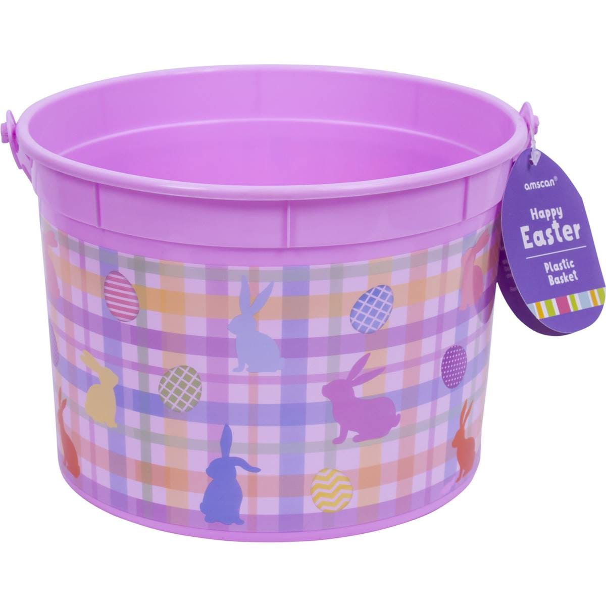 Easter Plastic Bucket Pink Each | Woolworths