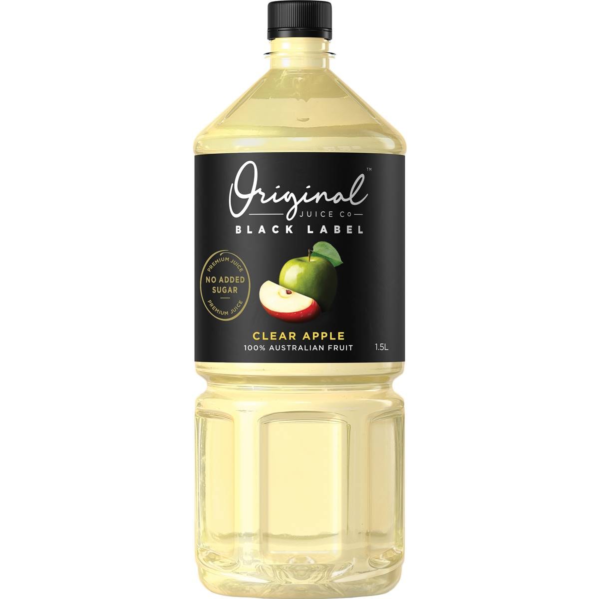 Original Juice Co. Black Label Clear Apple 1.5l | Woolworths
