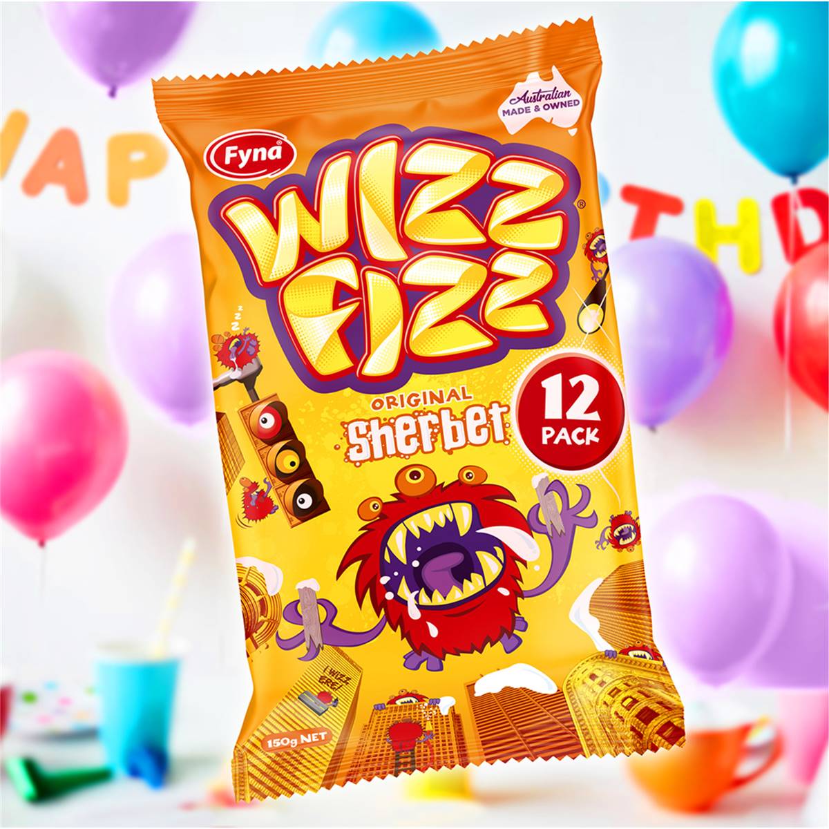 Wizz Fizz Sherbet Original 150g | Woolworths