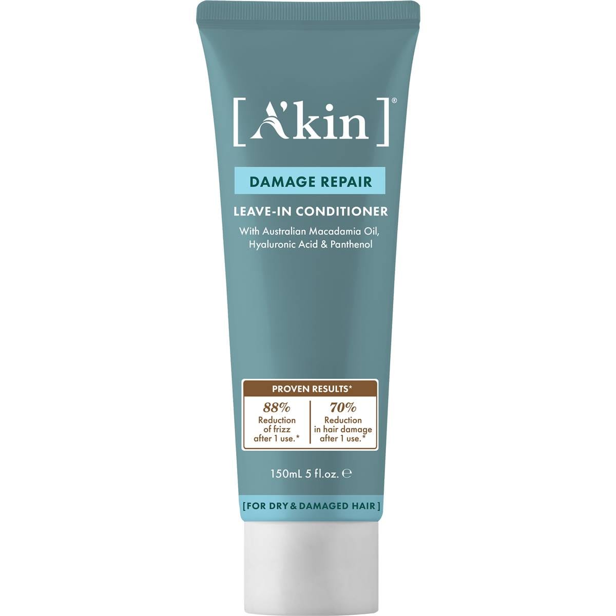 Akin Damage Repair Leave In Conditioner 150ml | Woolworths