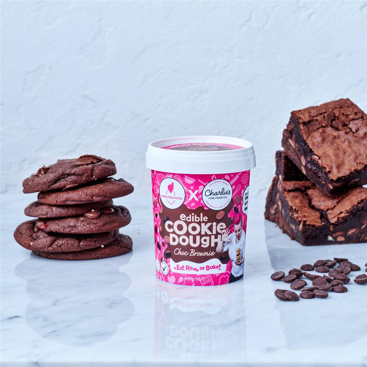 Charlie's Fine Food Co. X Anna Polyviou Edible Cookie Dough Choc ...