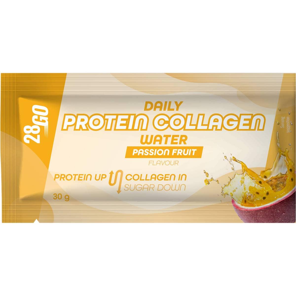 28go Protein Collagen Water Passionfruit 30g X 7 Pack | Woolworths