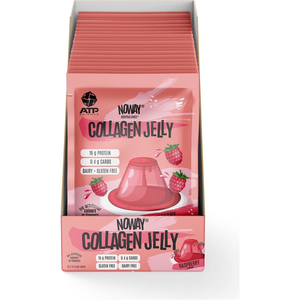 Noway Collagen Jelly Raspberry 24g | Woolworths