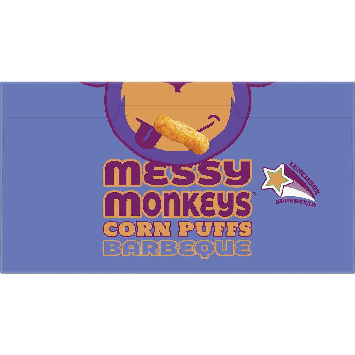 Messy Monkeys Corn Puffs Barbeque 102g | Woolworths