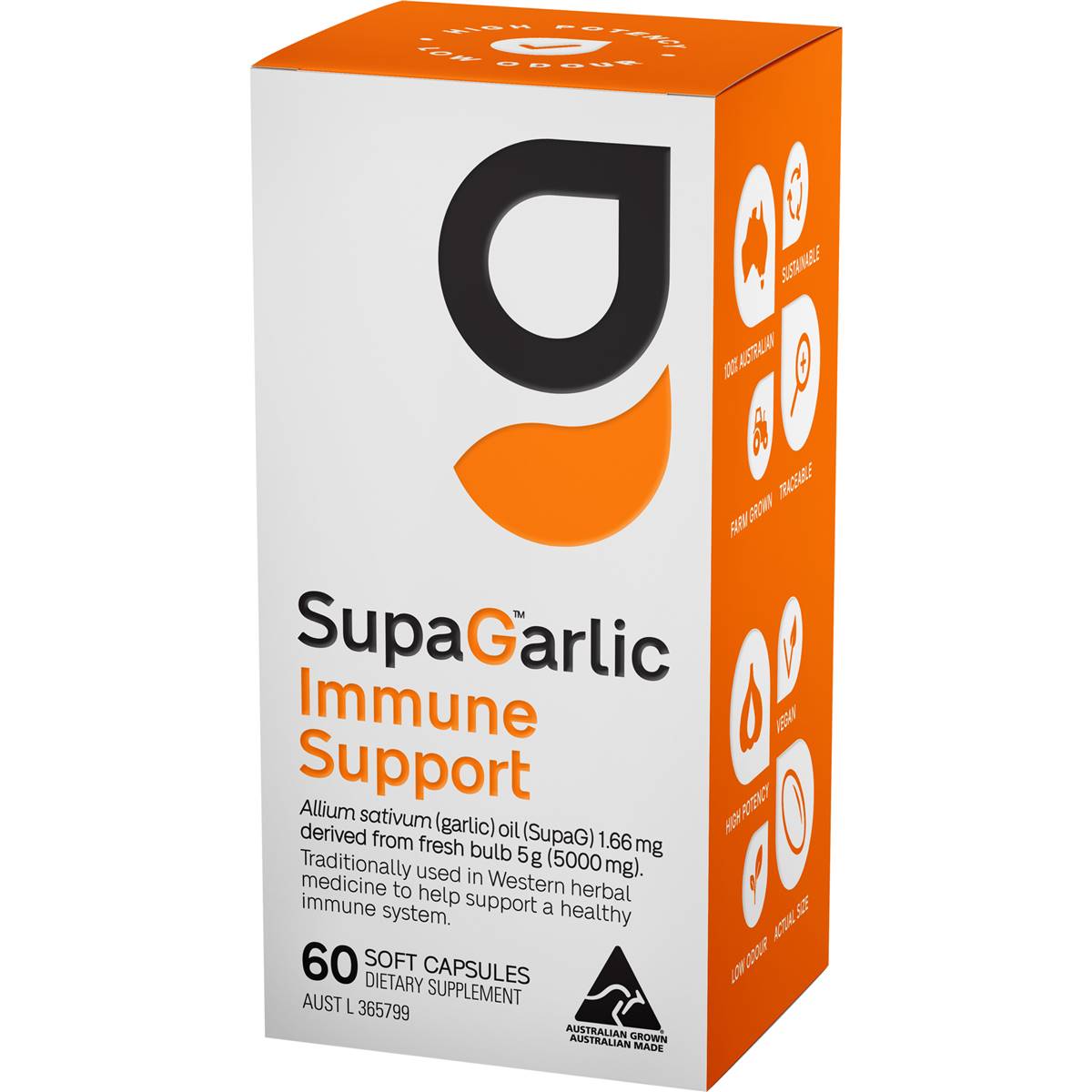 Supagarlic Immune Support Soft Capsules 60 Pack | Woolworths