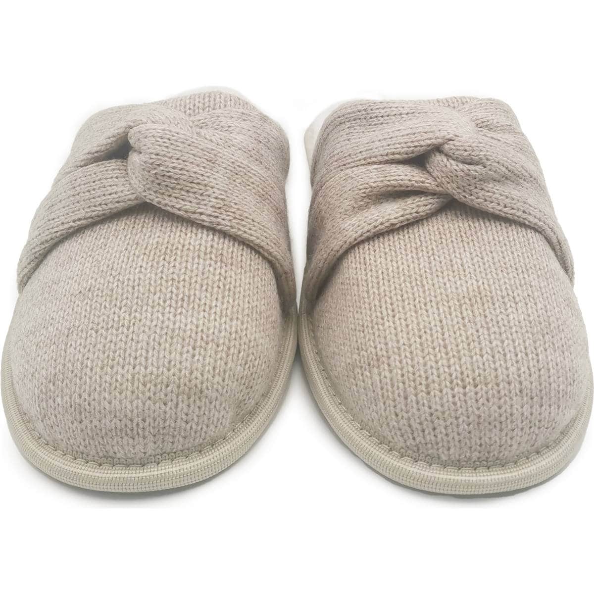 For Her Ladies Knitted Slippers Assorted Size 5/6 Each | Woolworths